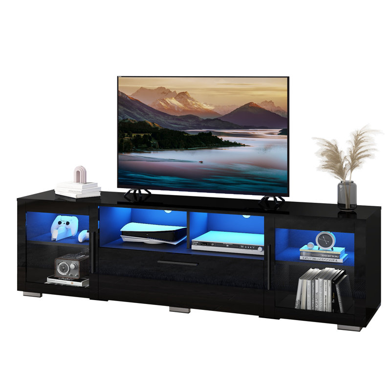 Wrought Studio Halayna 70'' W Storage Credenza | Wayfair