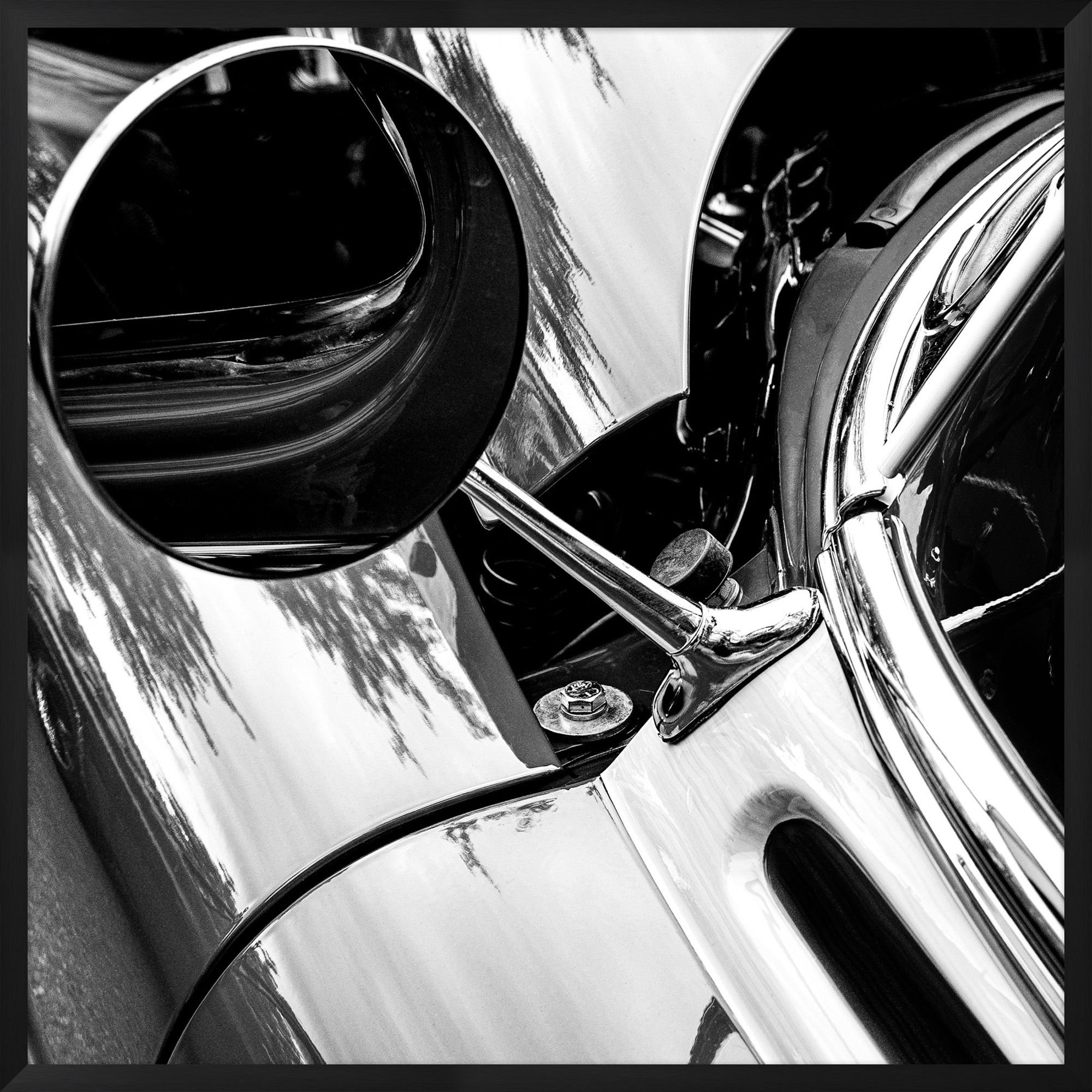 Wendover Art Group Vintage Chrome 3 | Wayfair