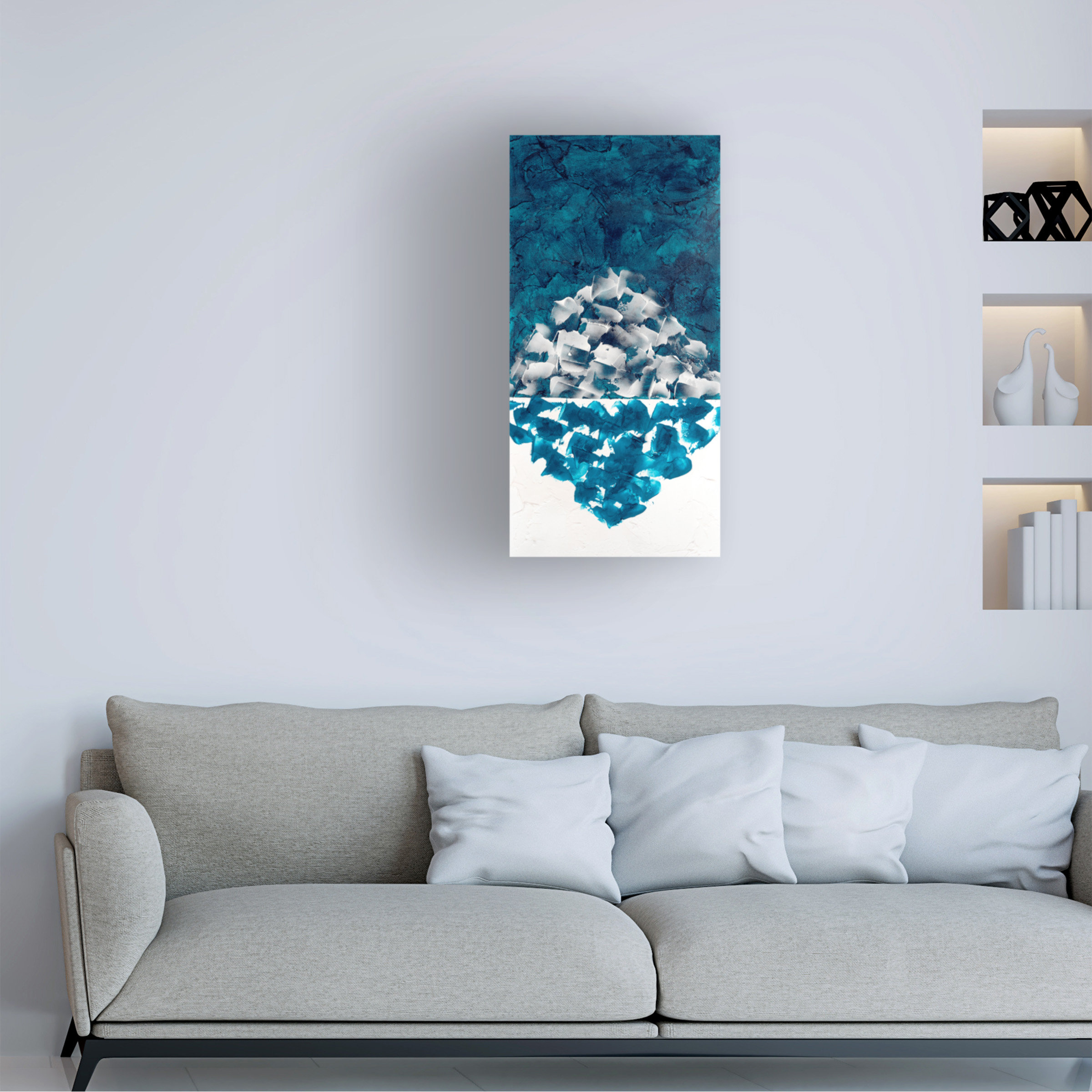 Wrought Studio™ Hued Plaster Iv On Canvas by Michael Willett Print ...