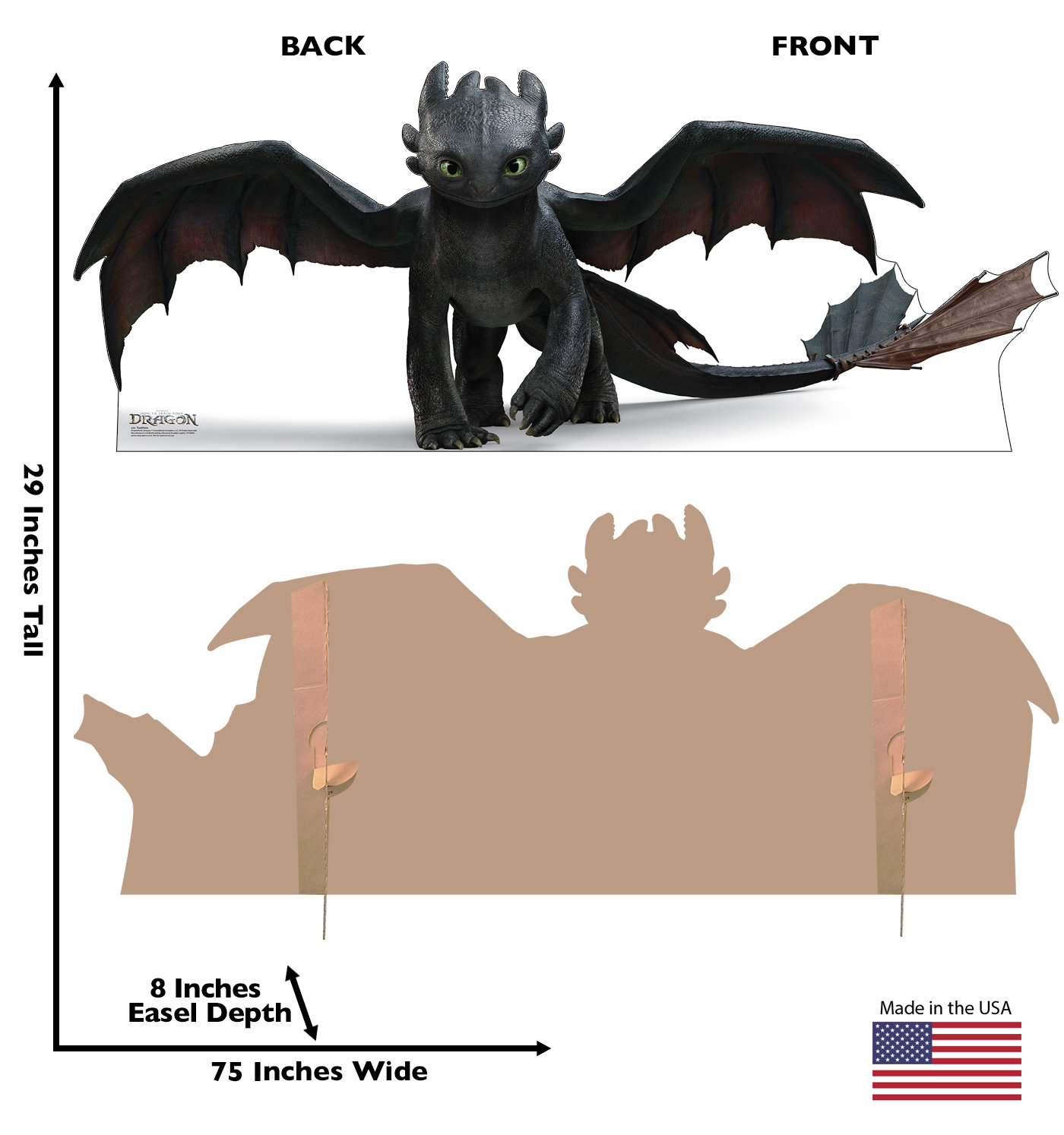 Advanced Graphics Toothless (How to Train Your Dragon Live Action ...