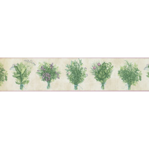 Winston Porter 15' L x 5.25" W Wallpaper Border | Wayfair