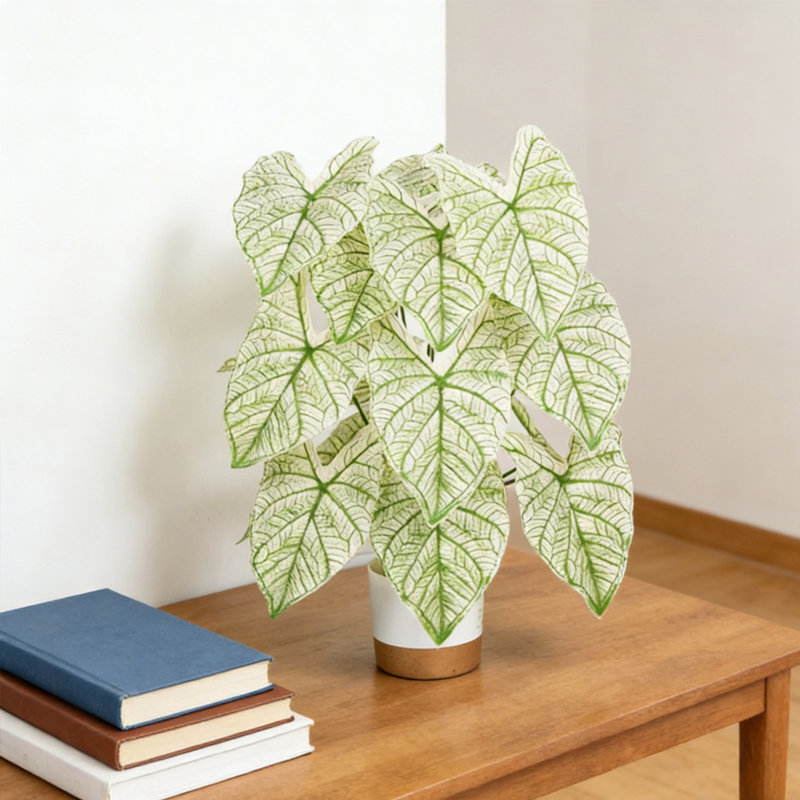 August Grove 23-27" Tall Artificial Palm Tree With Pot Fake Plant ...