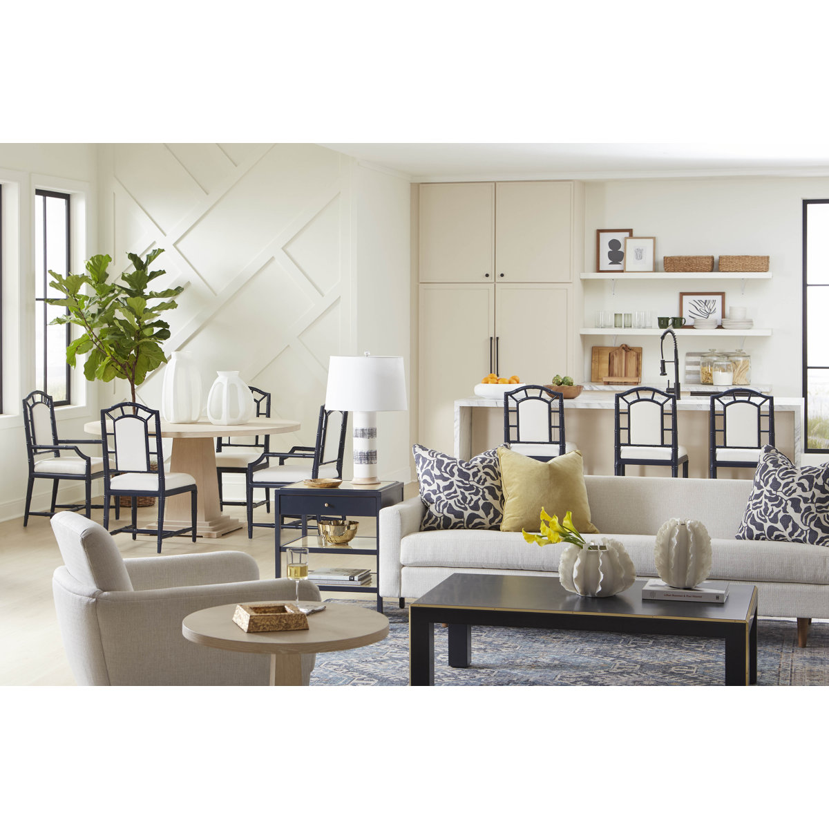 Villa & House (originally Bungalow 5) Caanan Glass End Table with ...