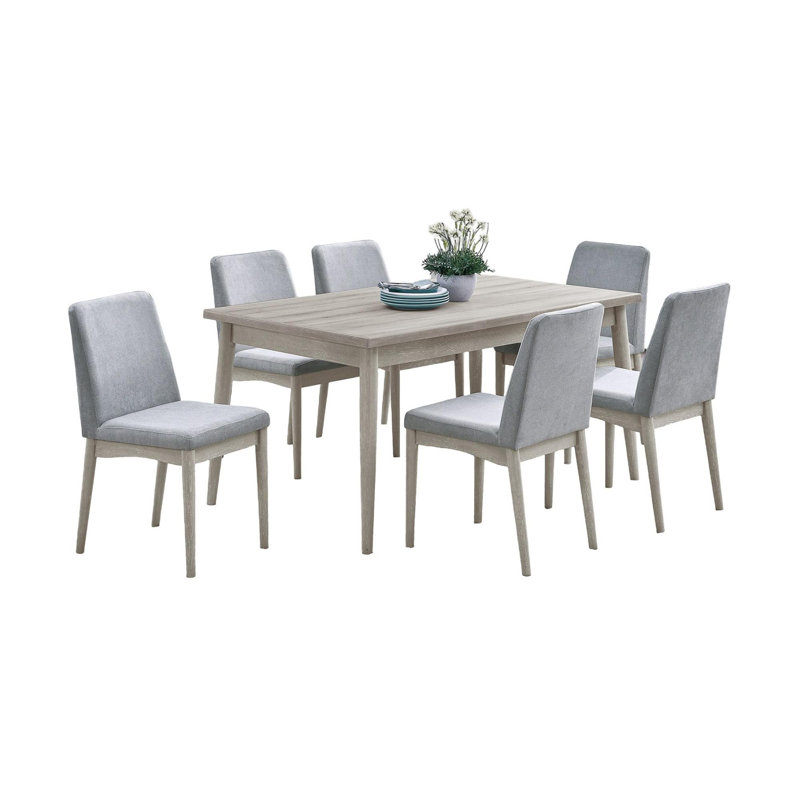 George Oliver Natural Wood Grain Color Dining Table | Wayfair