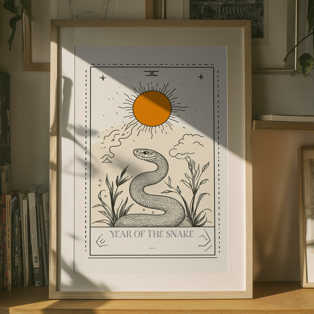 Lark Manor Snake Poster Sun | Wayfair.co.uk