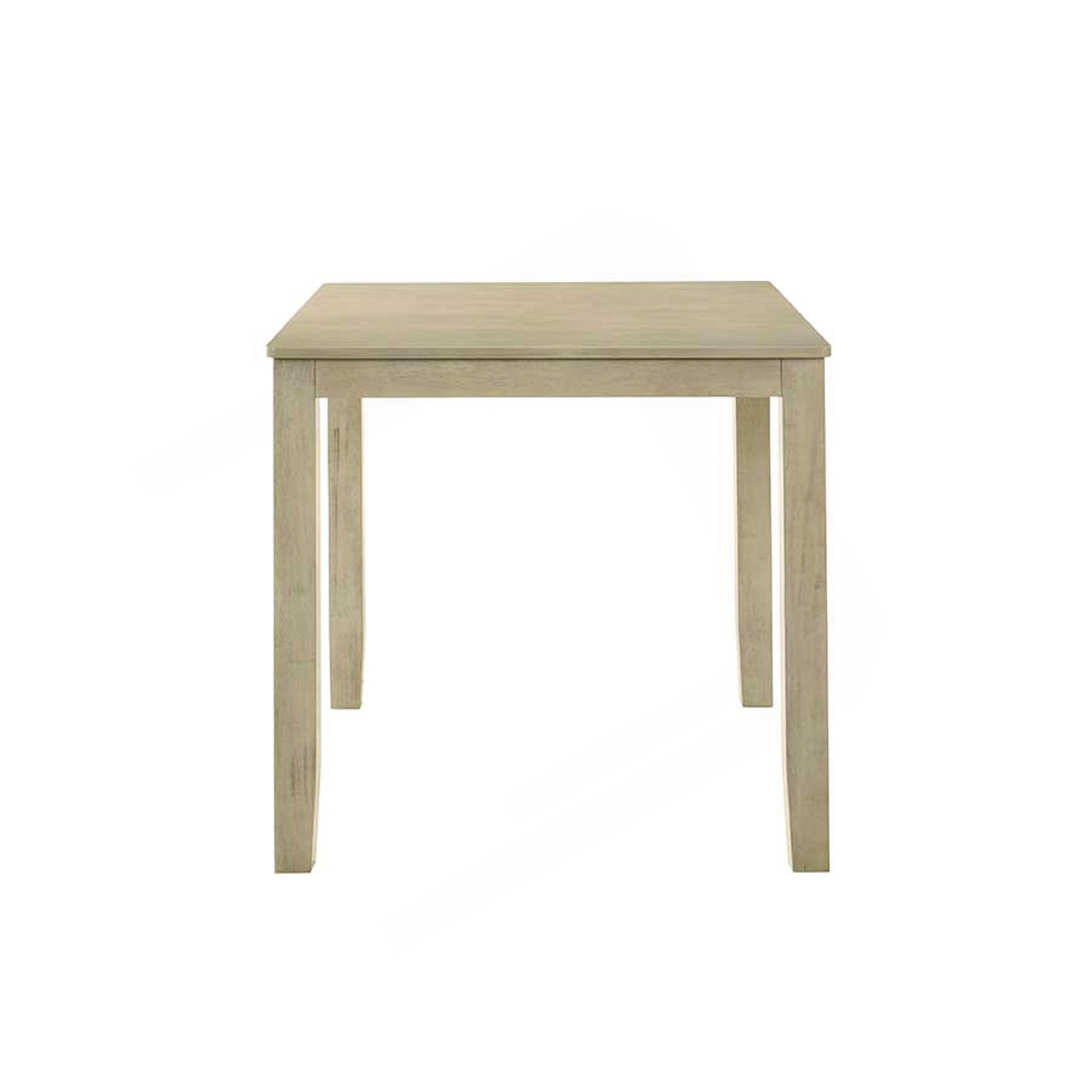 Wentygam Beautiful Cream Color Counter Height 1Pc Dining Pub Height ...