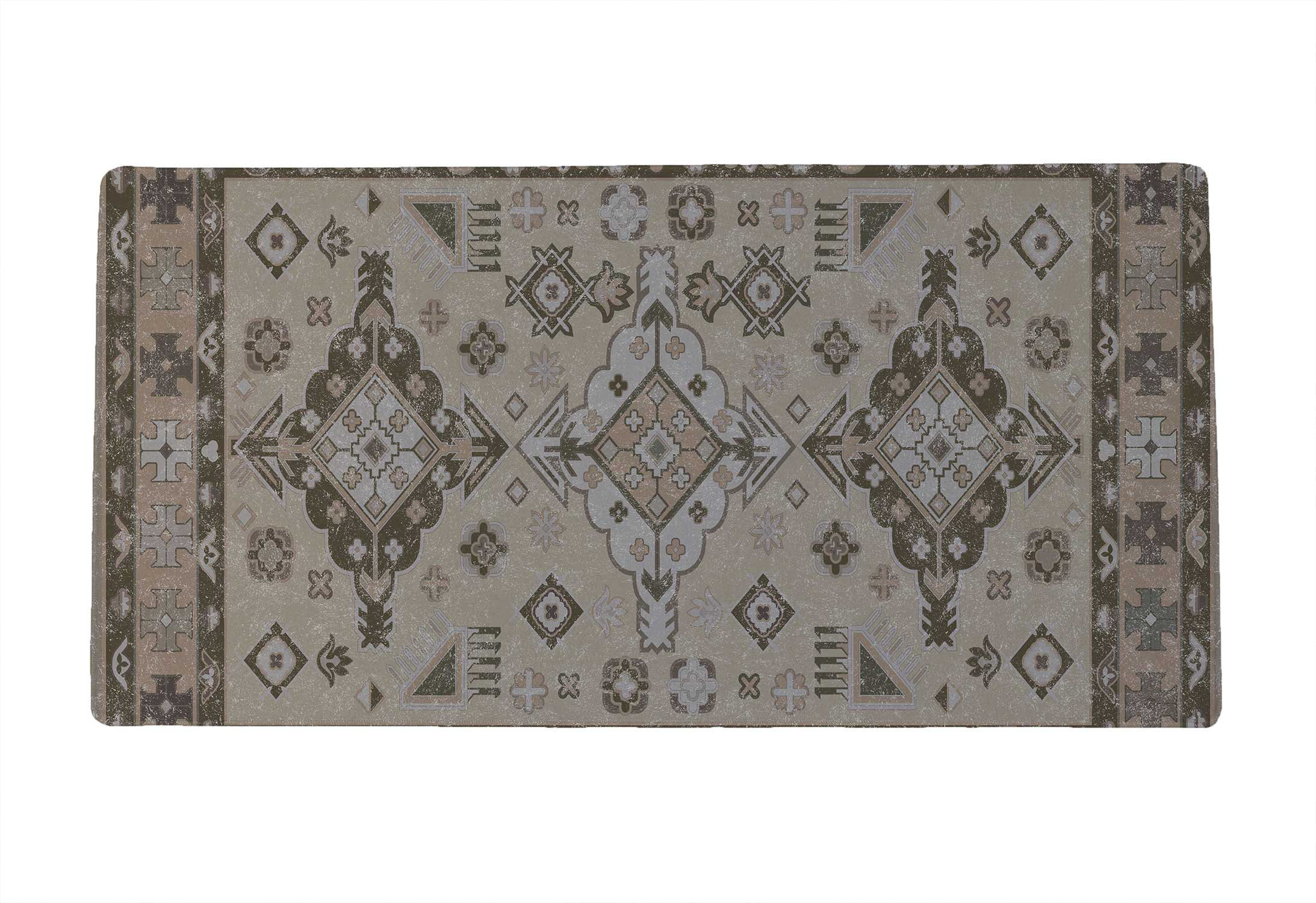 KAVKA DESIGNS Persian Vinyl Desk Pad | Wayfair