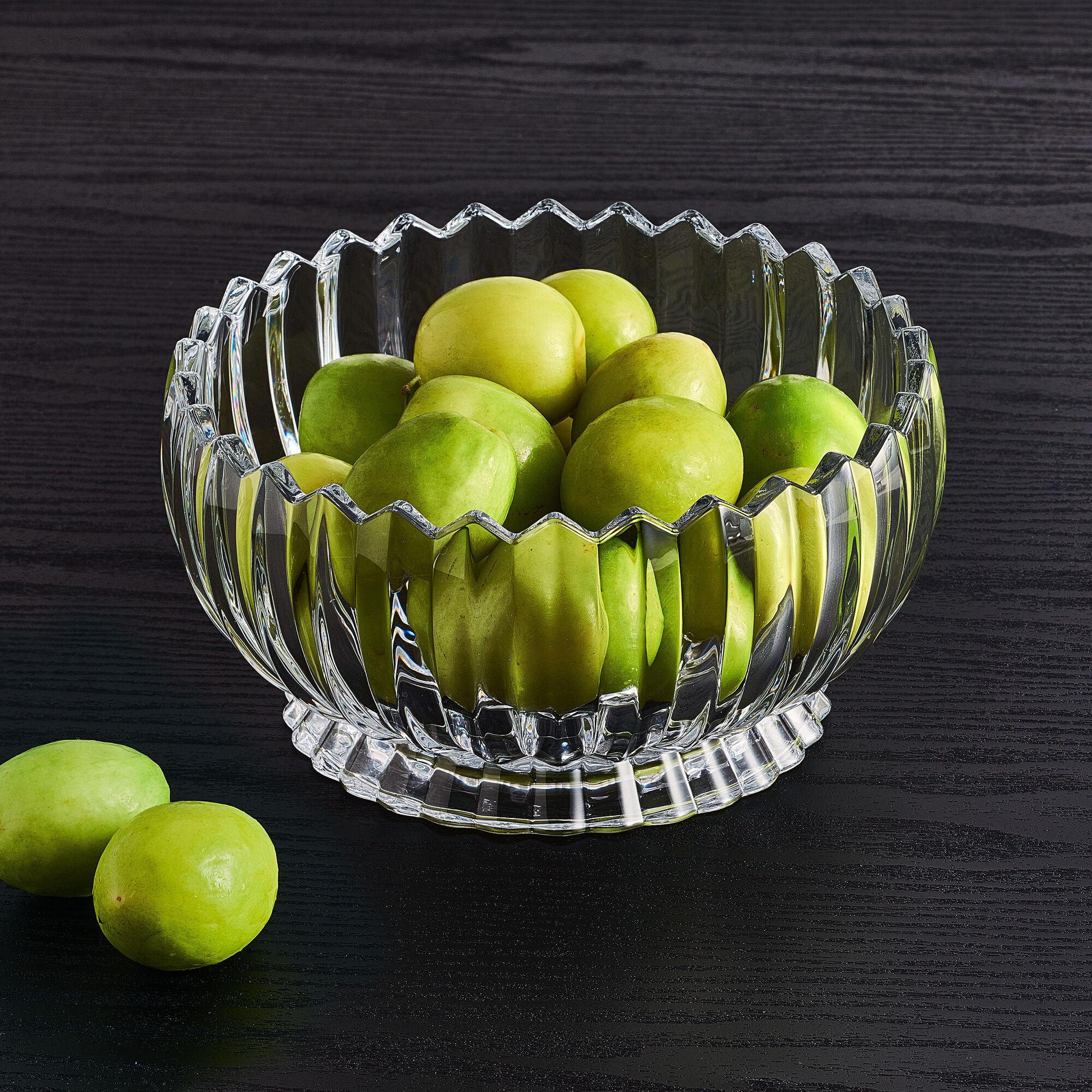 Mikasa Estate 9 in. Decorative Footed Glass Bowl | Wayfair