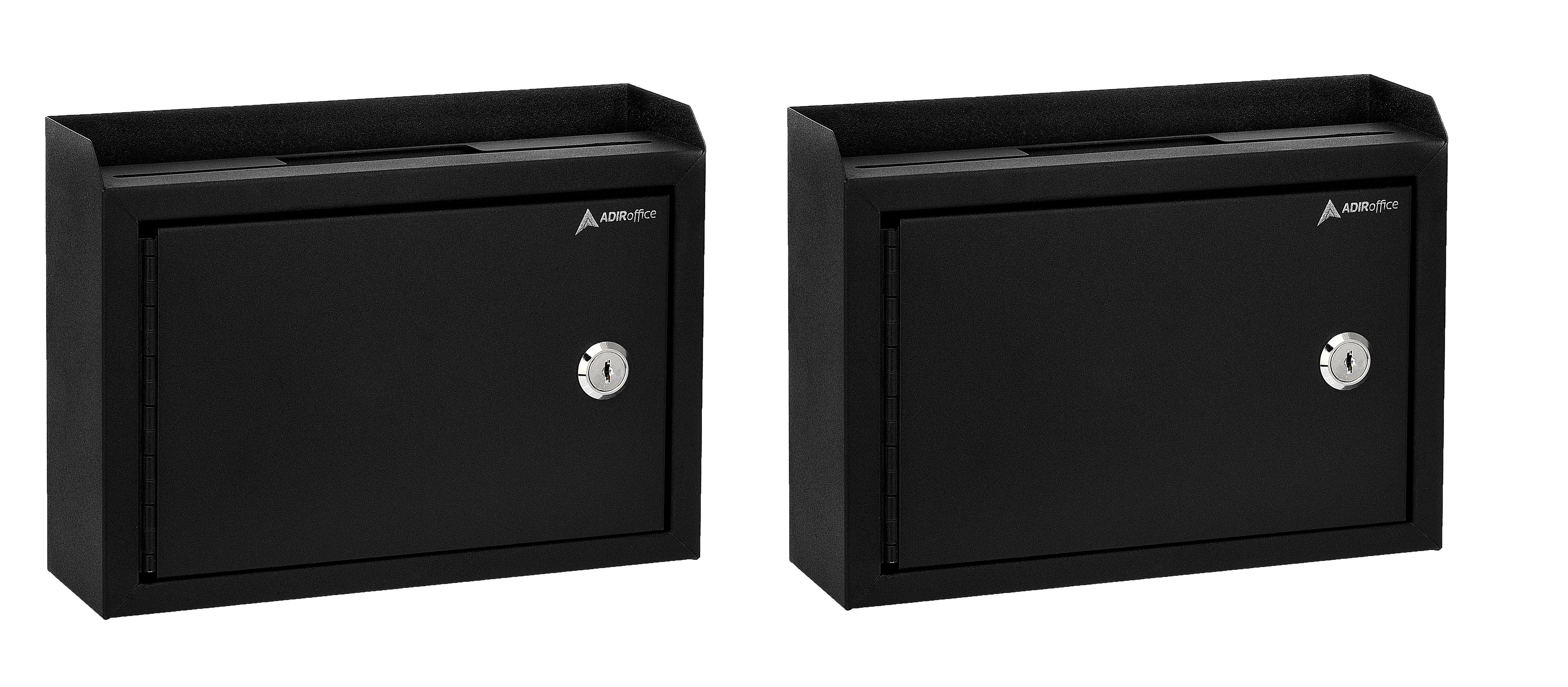 AdirOffice Medium Size Steel Multi-Purpose Mailbox Drop Box & Reviews ...