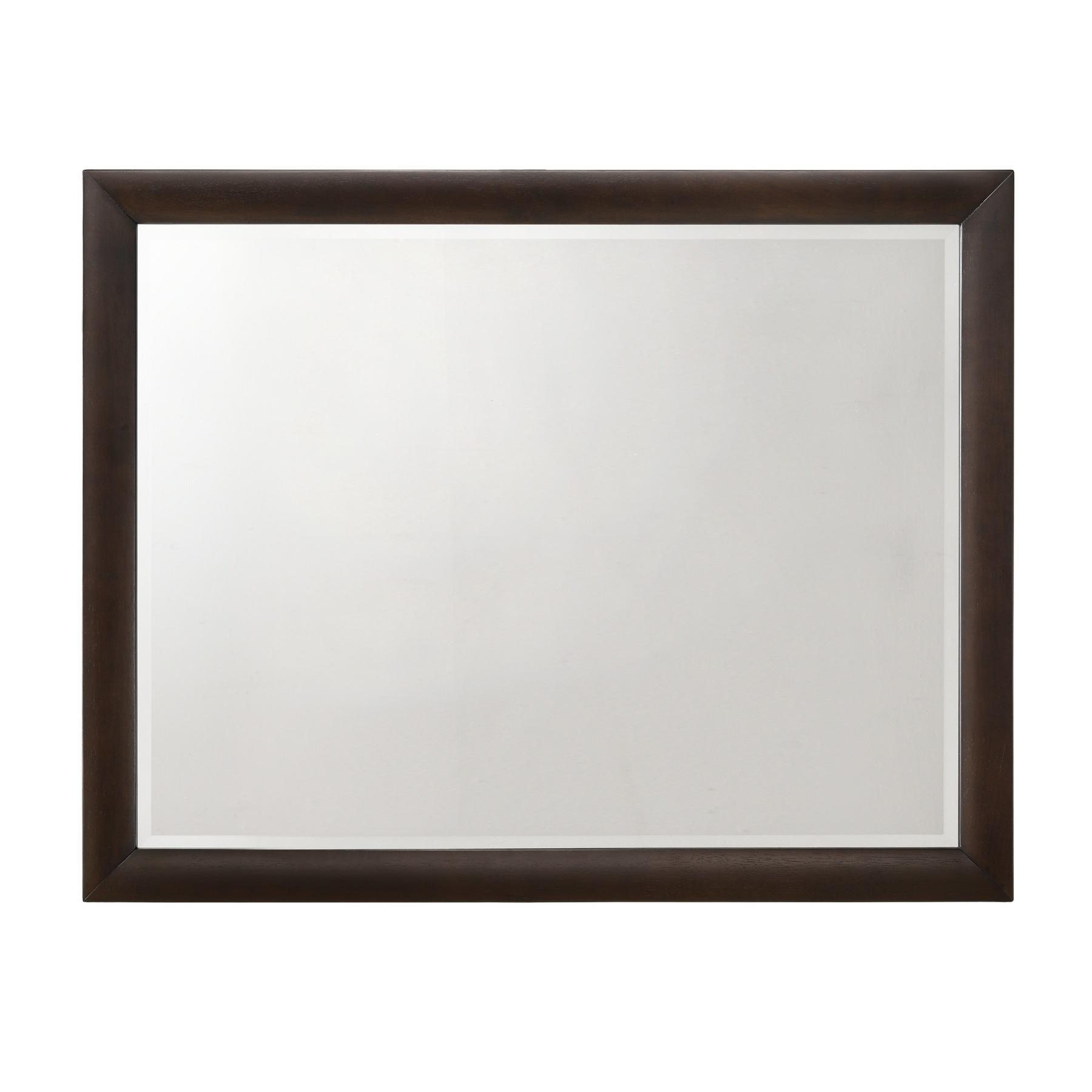 ARTISAN CABINETRY & STONE LLC Tablita Dark Merlot Finish Dresser Mirror ...