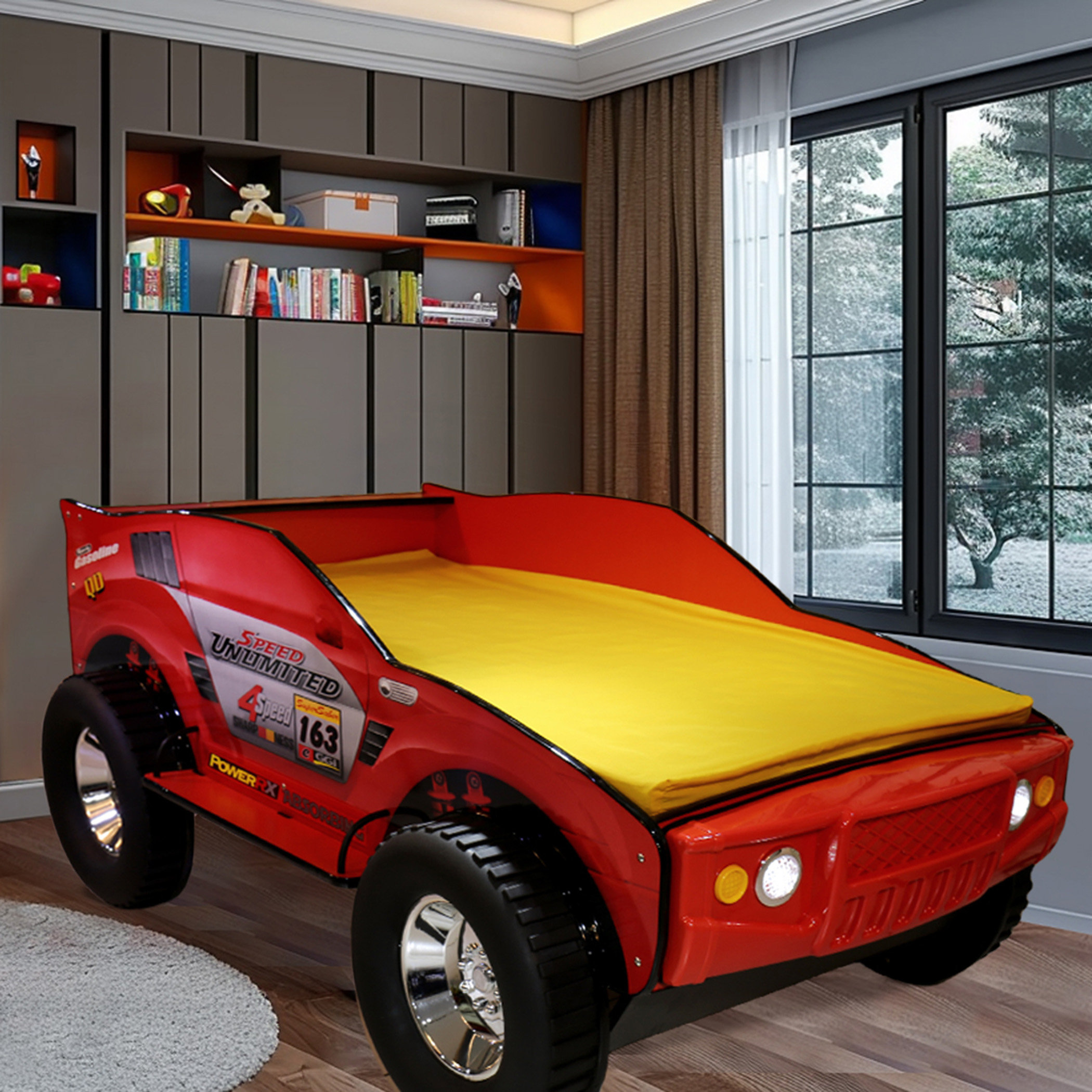 Latitude Run® Unlimited Speed Jeep Bed | Wayfair