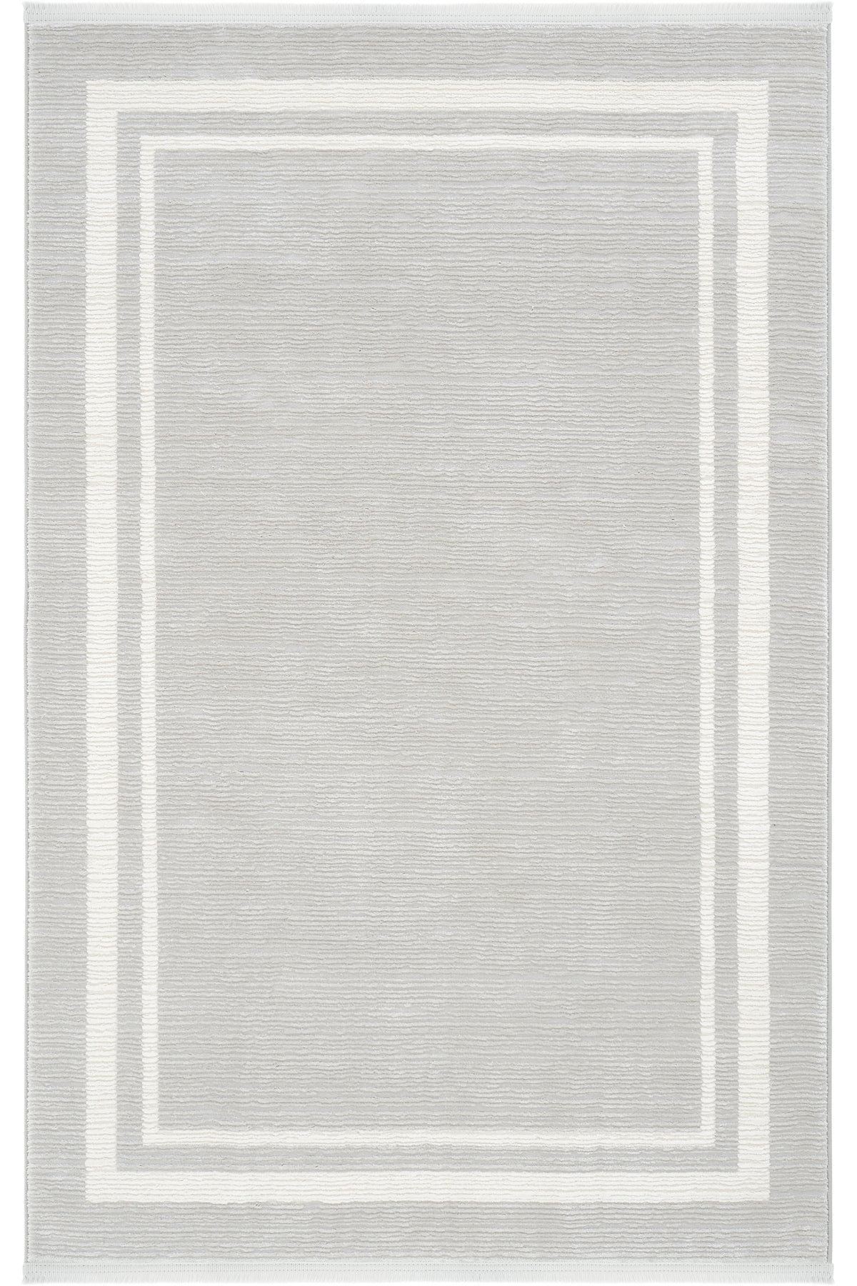 Hokku Designs Safir Gray Modern Living Room Rug Acrylic Rug | Wayfair