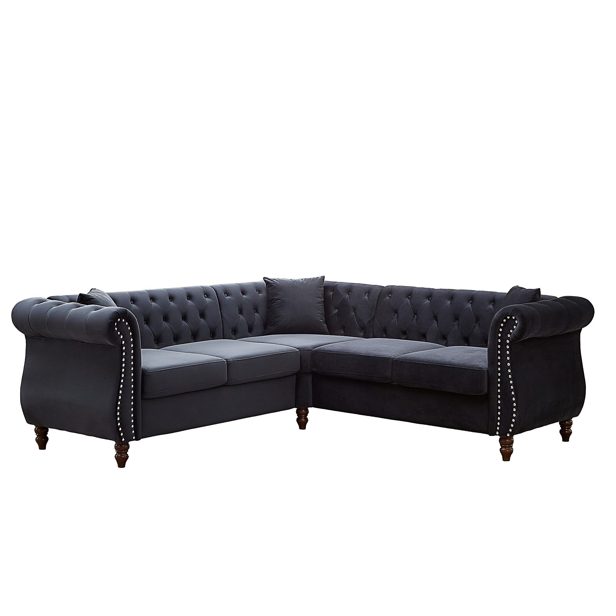 Lark Manor 83.5-Inch Oversized Corner Sofa - Wayfair Canada