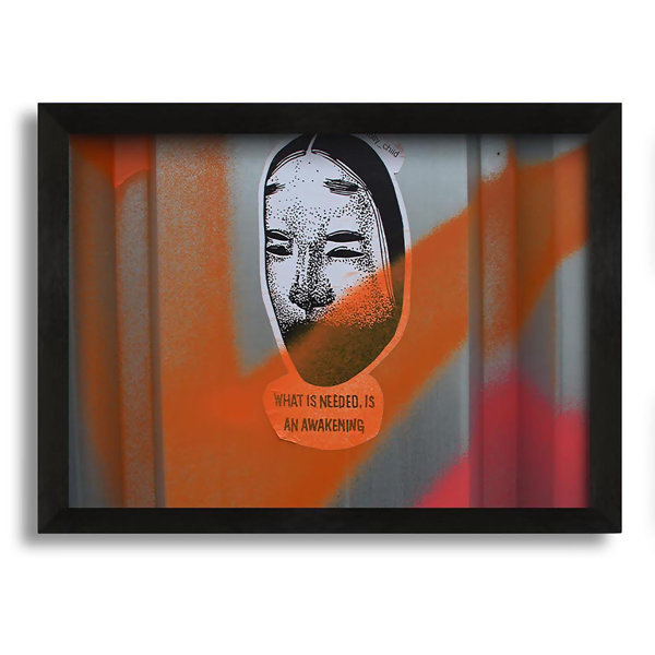 Happy Larry What Is Needed Is an Awakening - Picture Frame Graphic Art ...