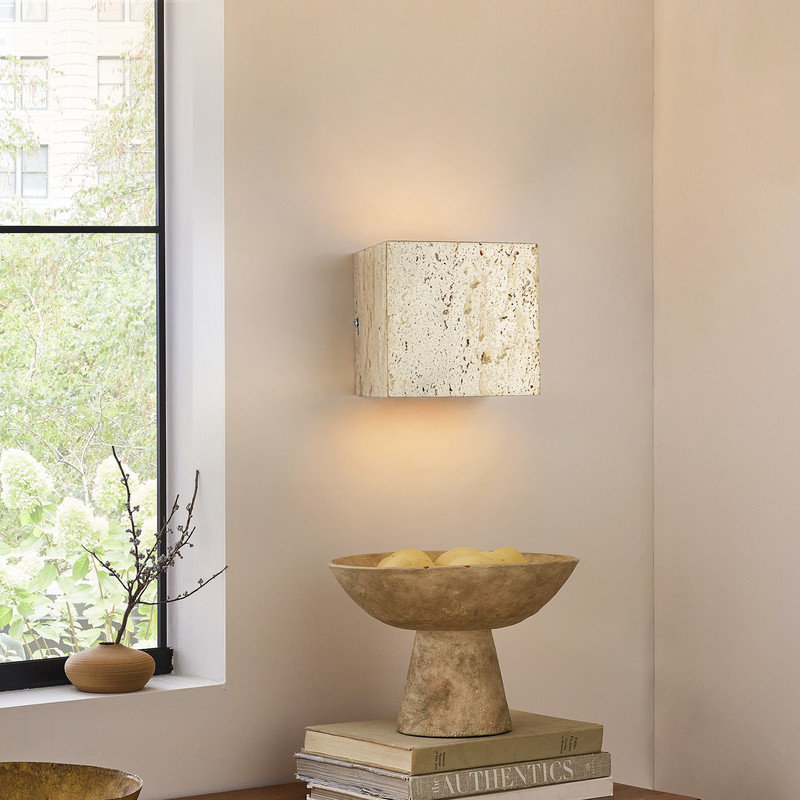Wrought Studio™ 1 - Light Modern Hollow Square LED Wall Sconce | Wayfair