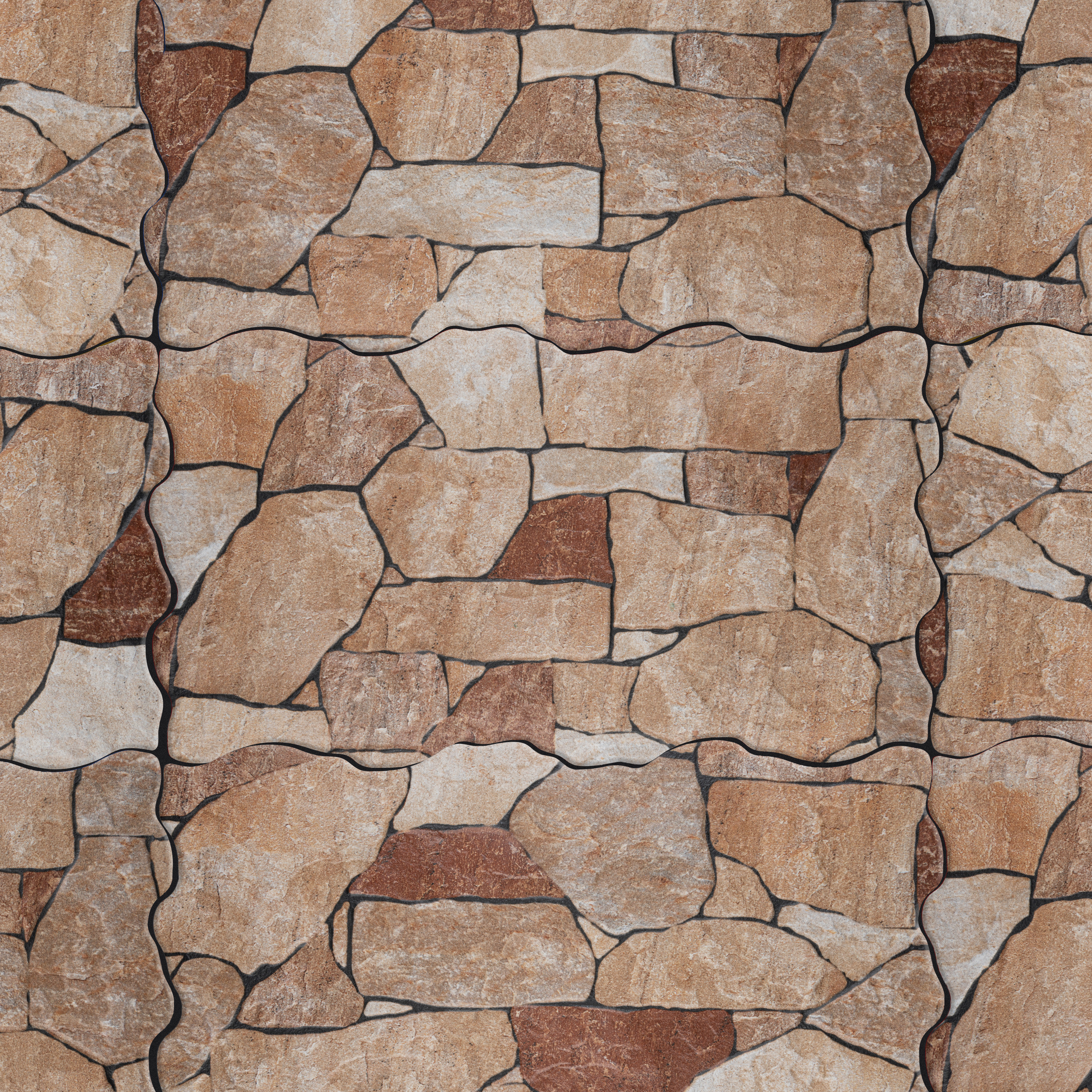 Merola Tile Andorra 10" x 19" Ceramic Stone Look Wall Tile | Wayfair