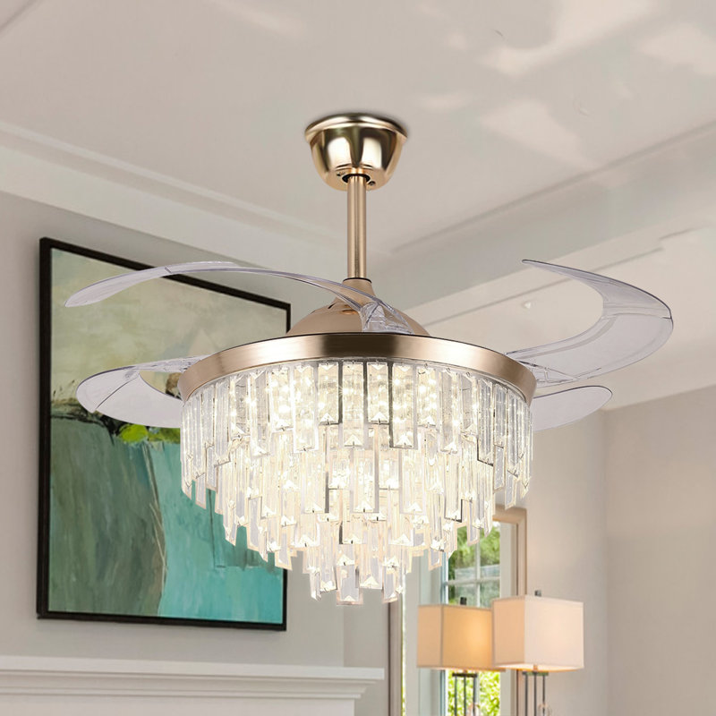 Mercer41 Shorif 42'' Ceiling Fan with LED Lights | Wayfair