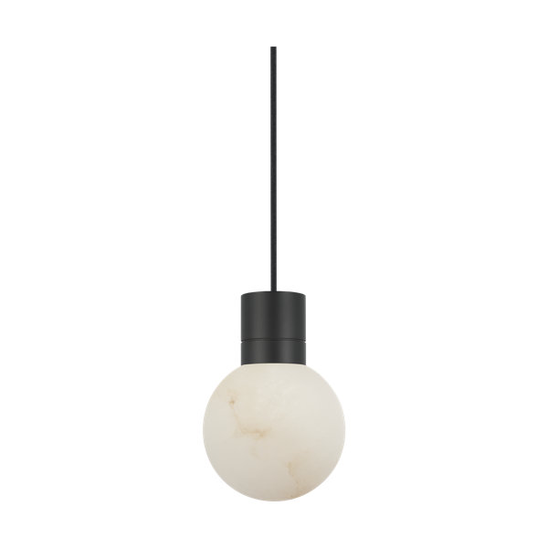 Visual Comfort Modern Sean Lavin Mina 1-light Small Pendant in Black ...