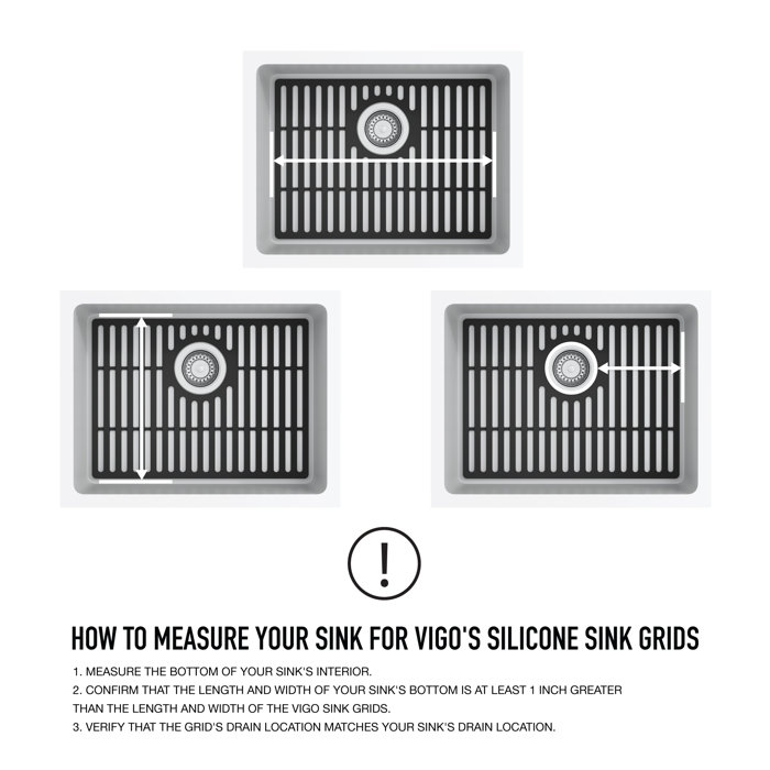 VIGO Silicone Grid Sink Grid & Reviews | Wayfair