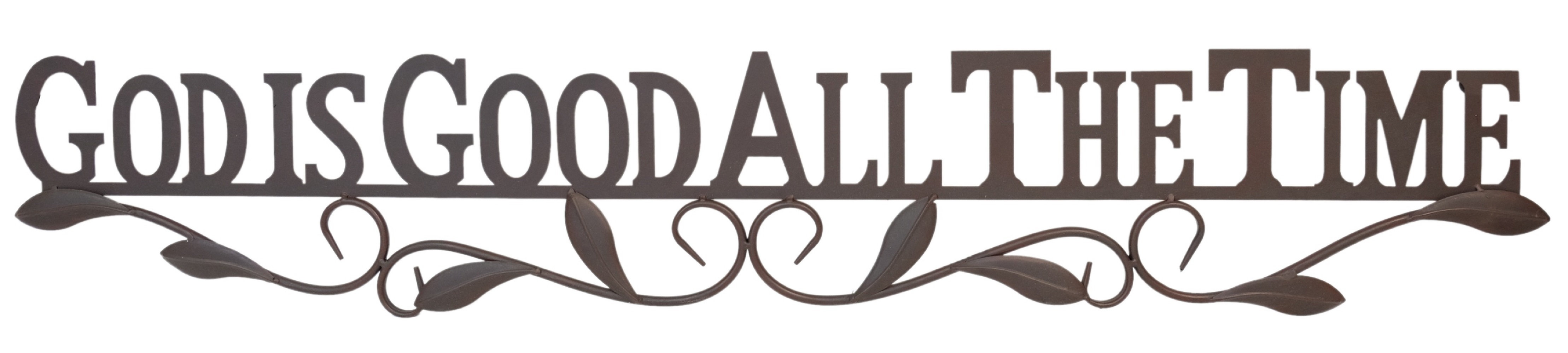 Winston Porter God Is Good All The Time Sign Indoor / Outdoor Hanging ...