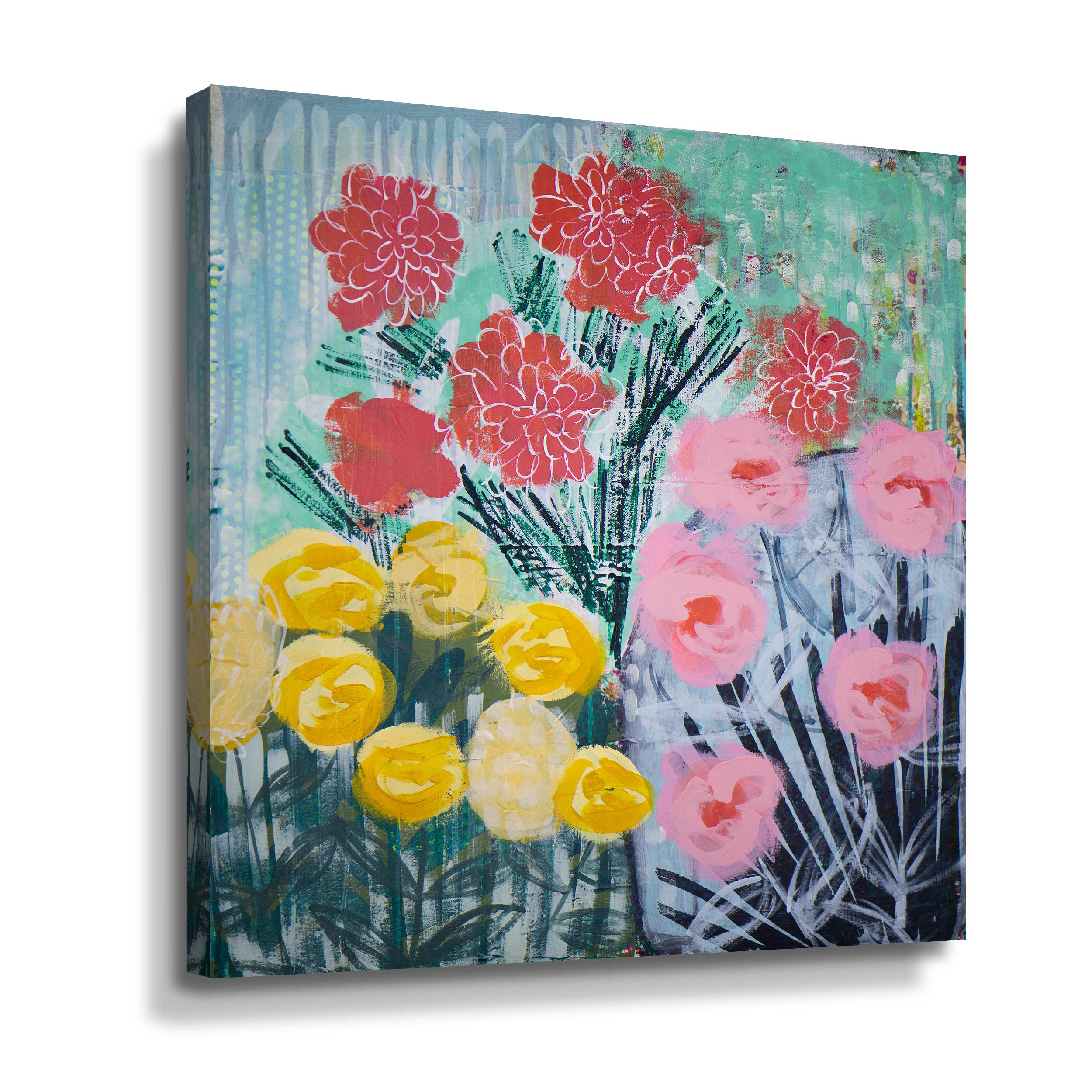 Winston Porter Garden Delight - Painting on Canvas - Wayfair Canada