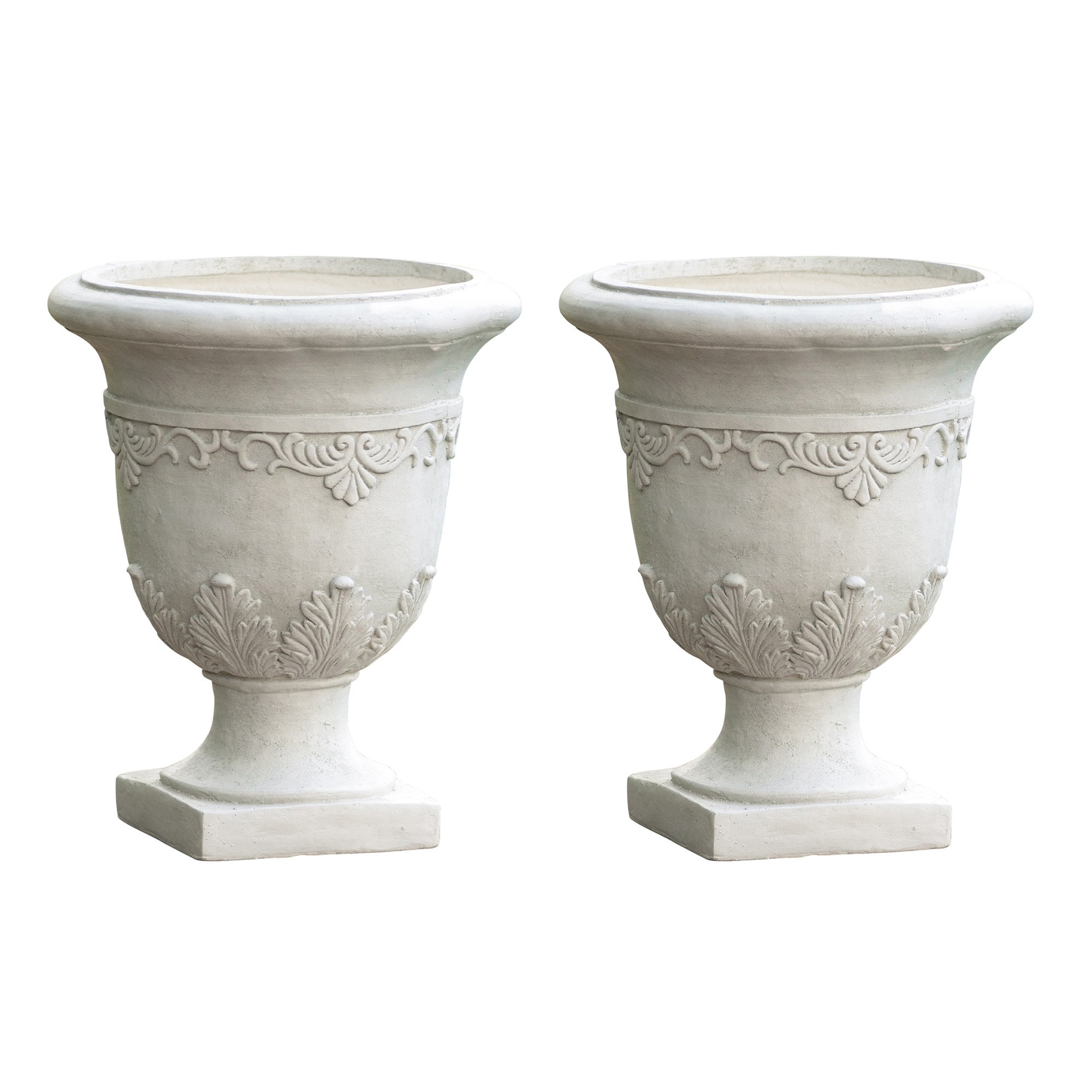 Darby Home Co Outdoor Urn Planters Decor Garden Pots Indoor Urn Filters ...