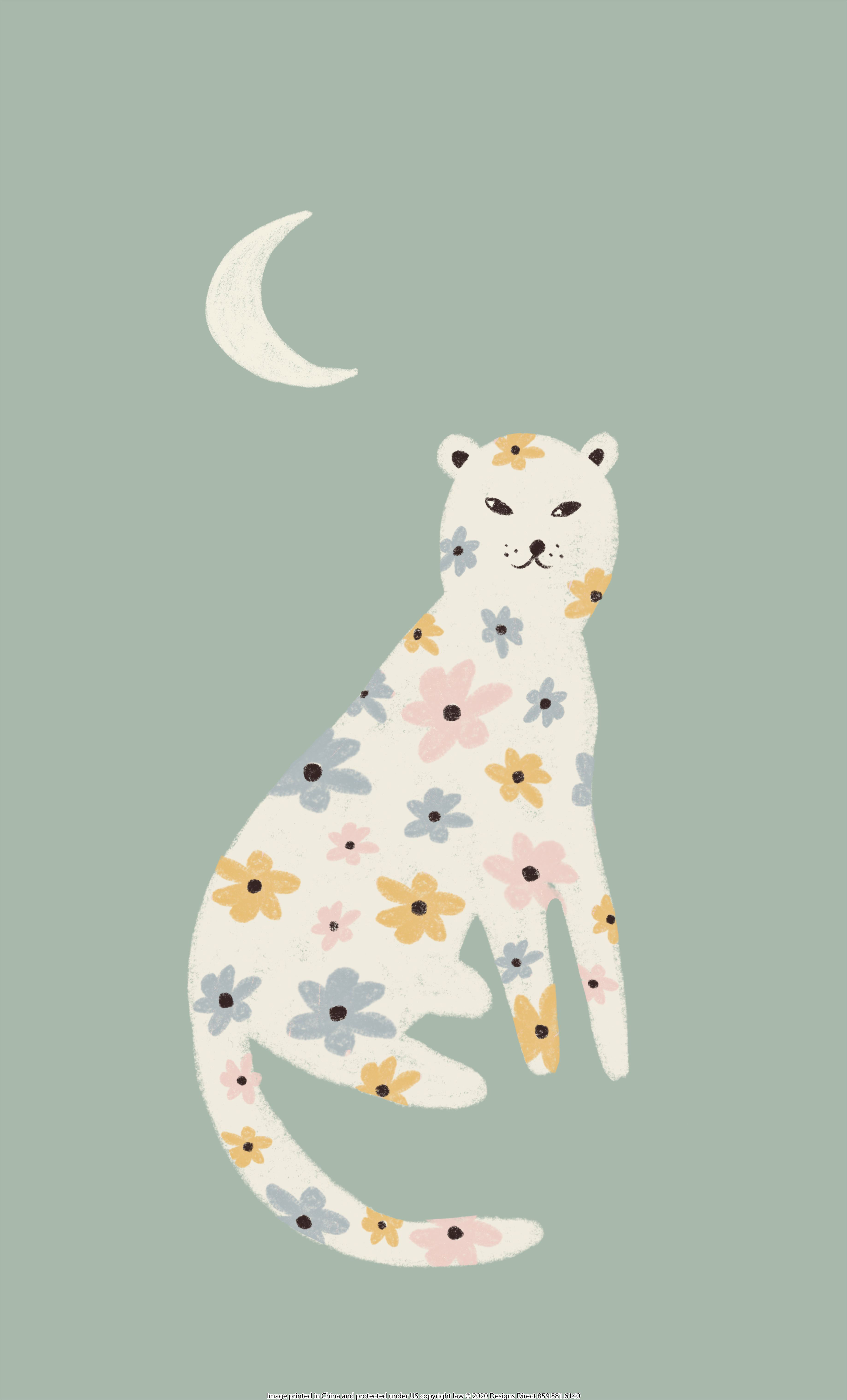 Dakota Fields Floral Cheetah Print On Canvas - Wayfair Canada