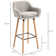 George Oliver Aghaboy 80cm Stool & Reviews | Wayfair.co.uk