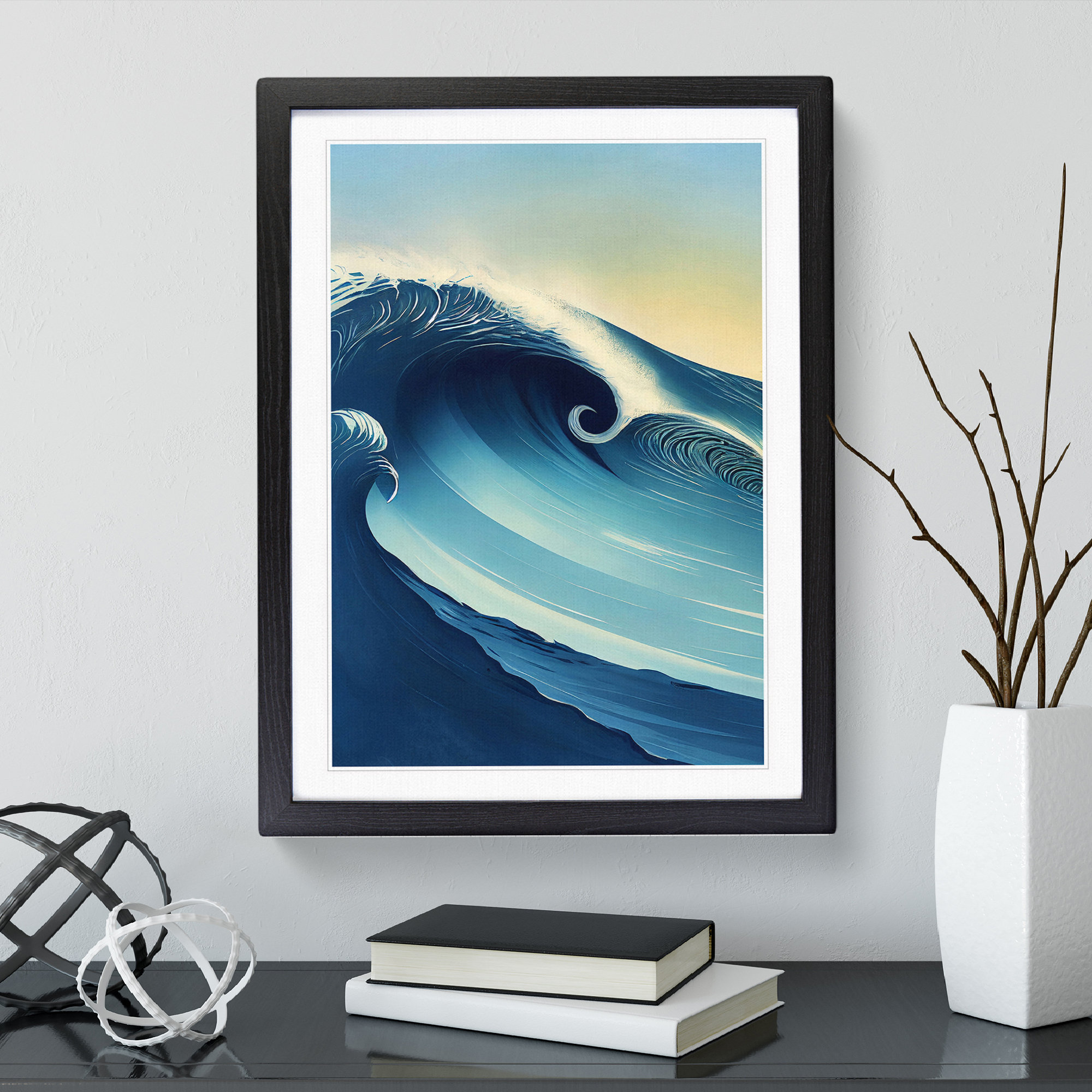 House of Hampton Ocean Wave At Sunrise No.1 | Wayfair.ie