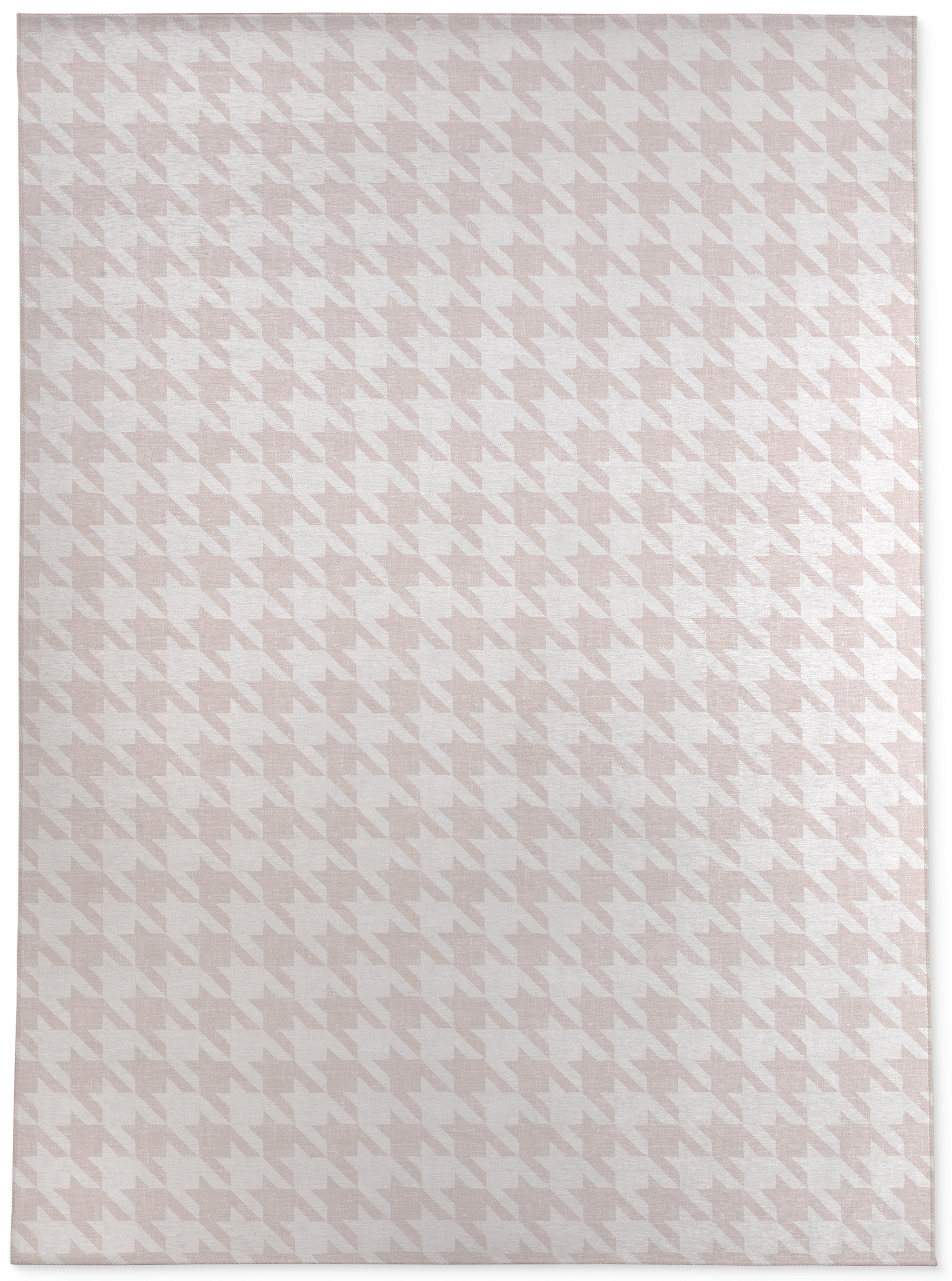 George Oliver Brebner Houndstooth Ivory Indoor / Outdoor Area Rug ...