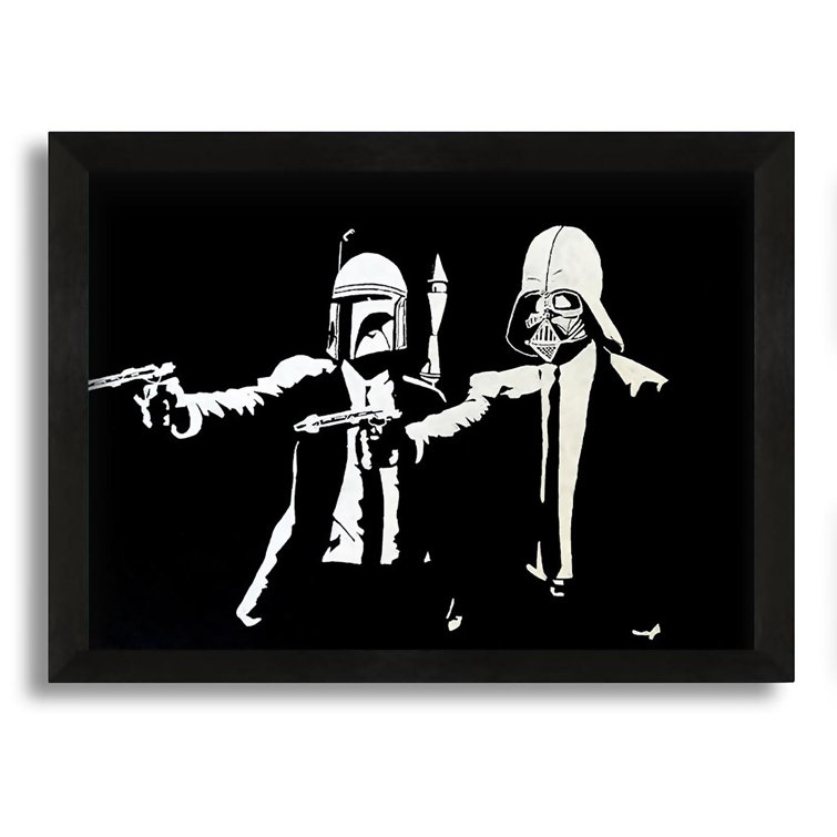 Maturi Star Wars Pulp Fiction - Graphic Art on Canvas | Wayfair.co.uk