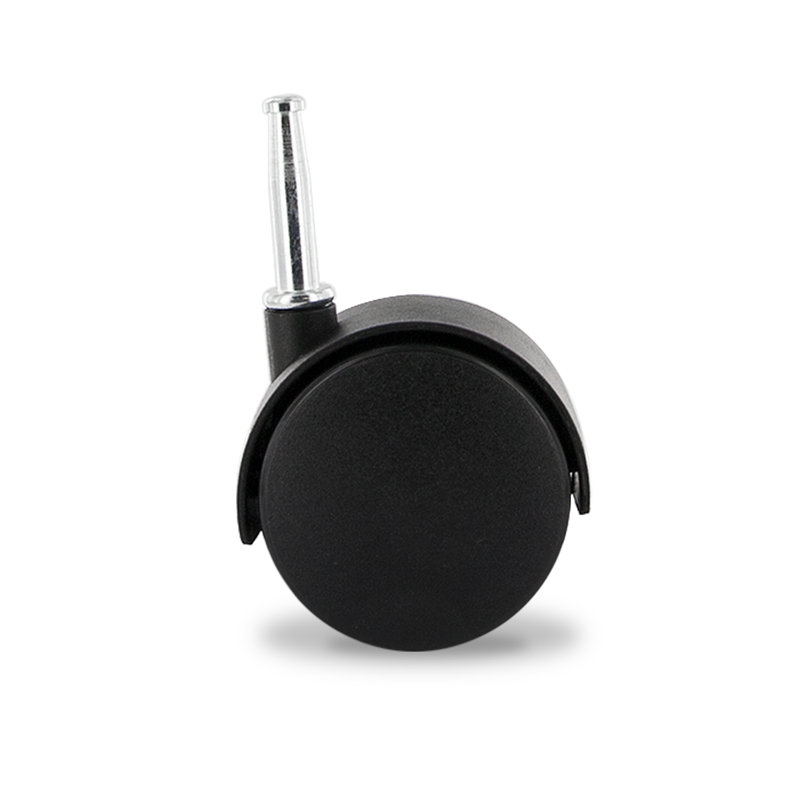 Outwater 2-3/8in. Black Nylon Swivel Hooded Hercules Twin Wheel Caster ...