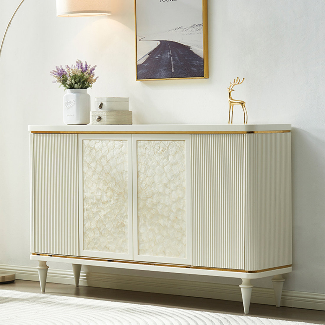 Morpho Nest Creations Simple and light luxury side cabinet - Wayfair Canada
