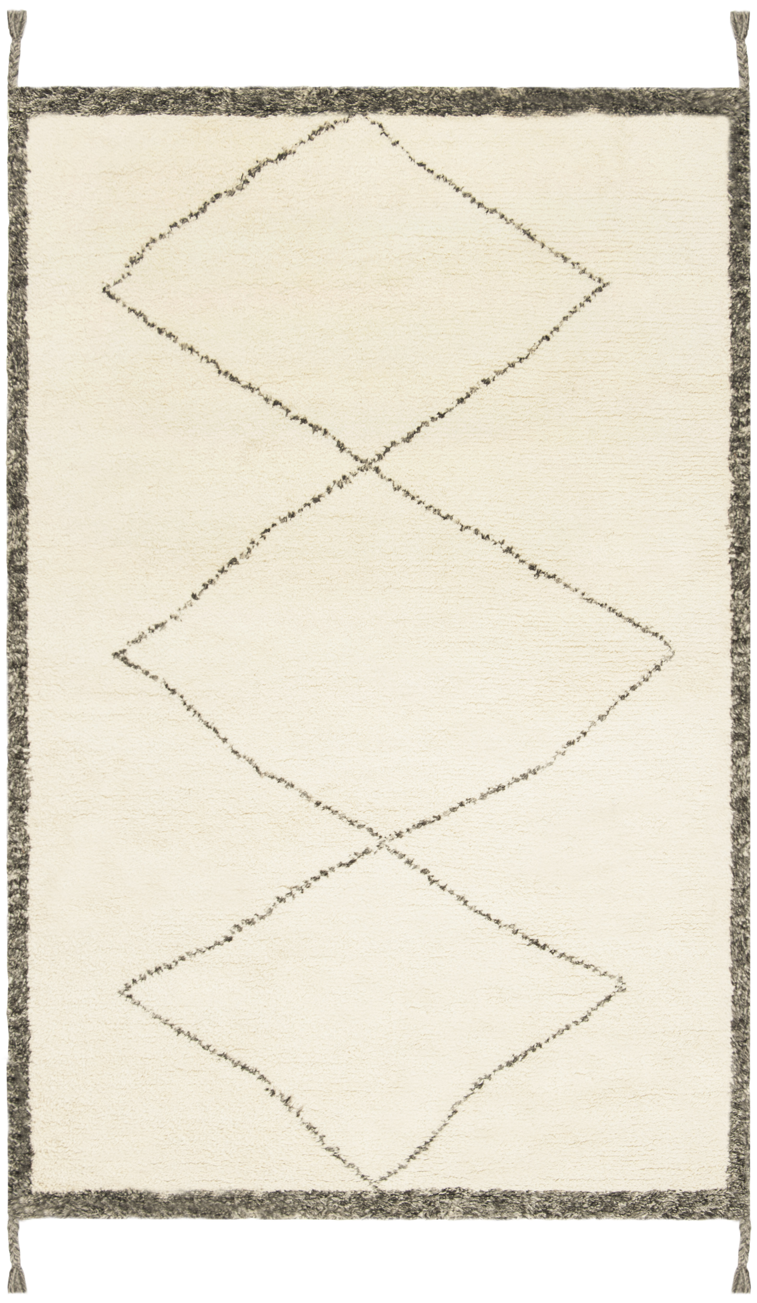 Union Rustic Powell Hand Tufted Wool Geometric Rug & Reviews | Wayfair