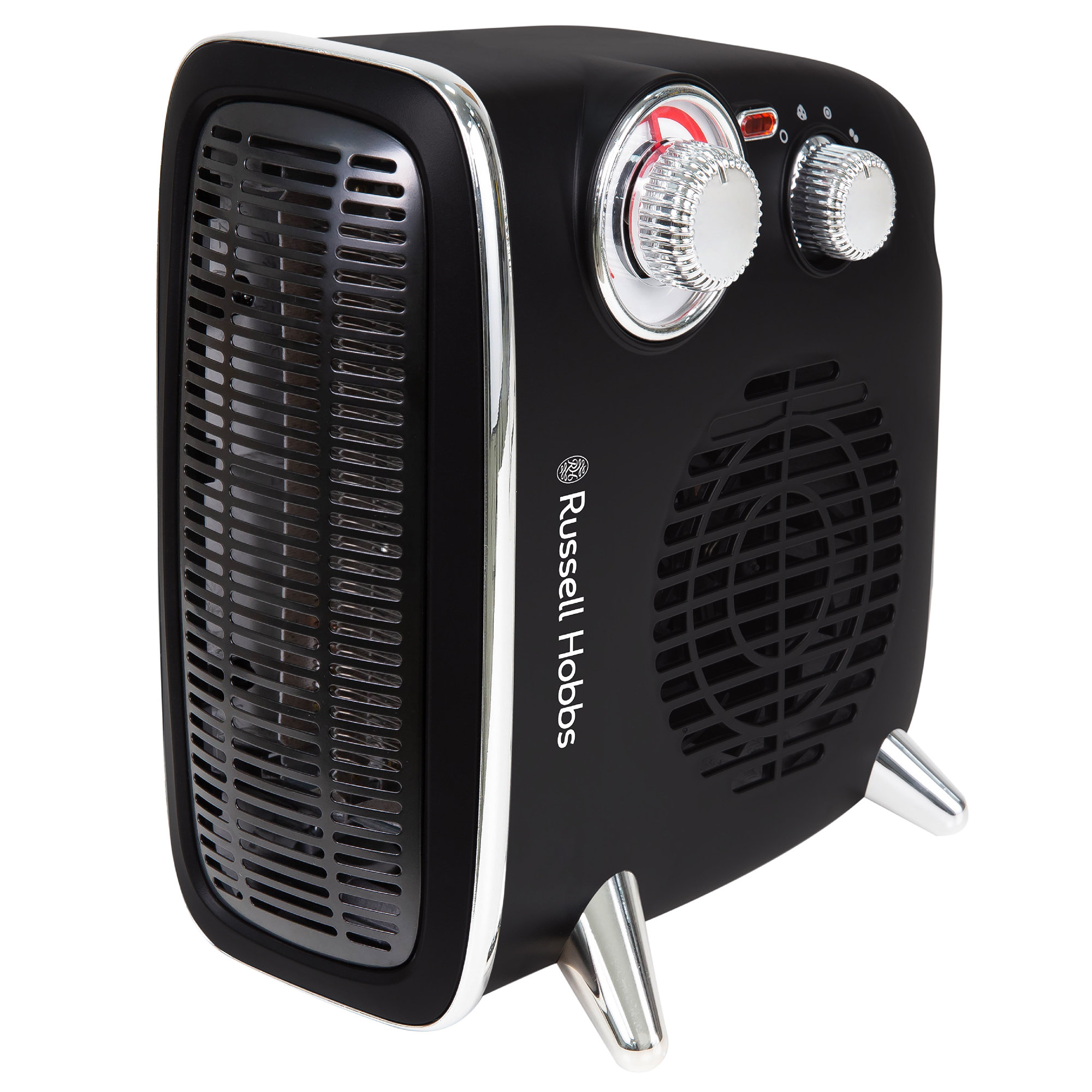 Russell Hobbs RHRETHFH1001B Vertical/Horizontal Retro Fan Heater in ...