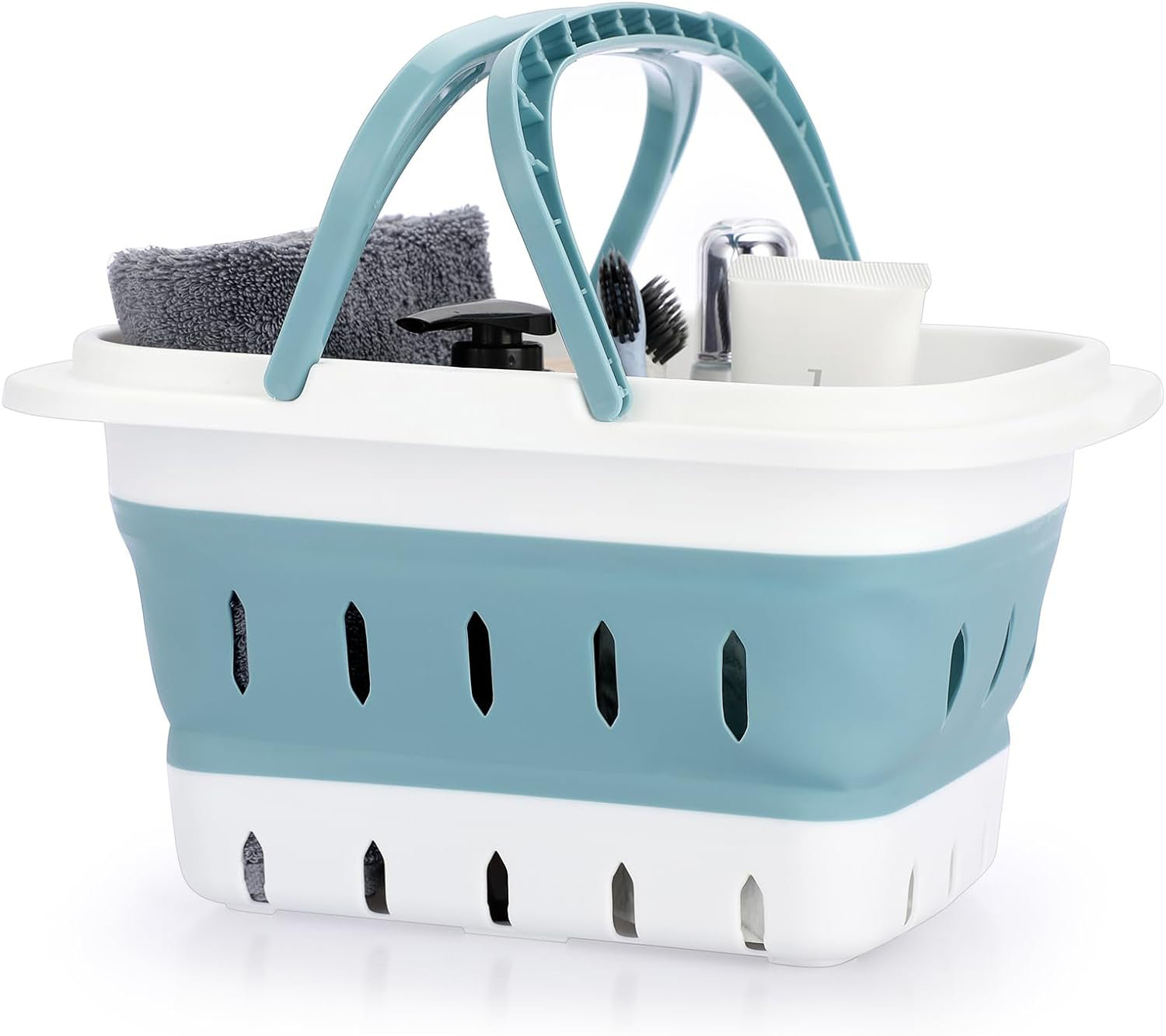 Rebrilliant Collapsible Shower Caddy Basket With Handle - Wayfair Canada