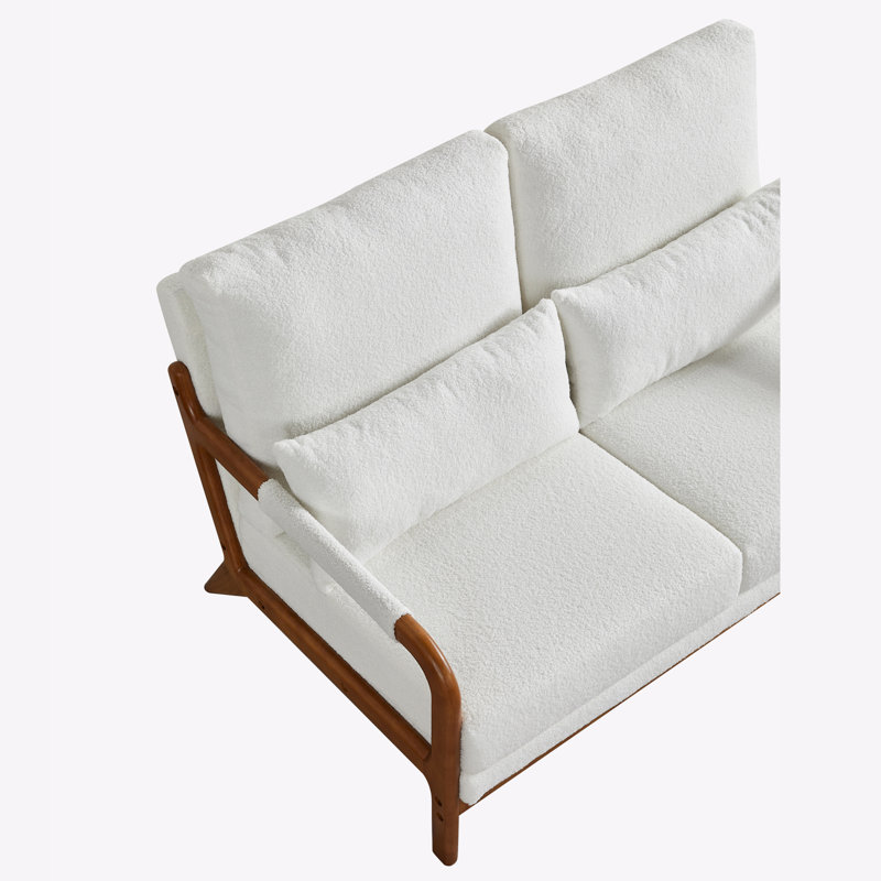 George Oliver Jeorgi 49.01'' Velvet Loveseat | Wayfair