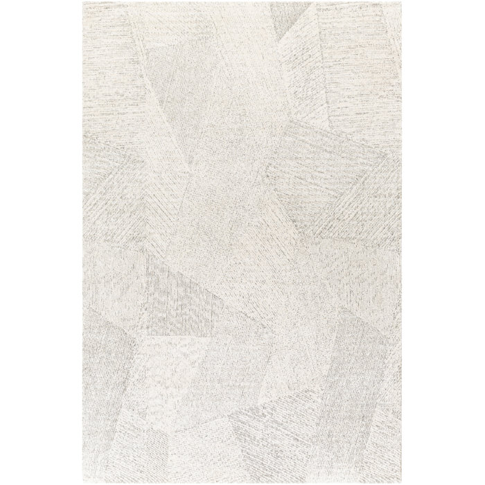 Wade Logan® Gray/Ivory Area Rug & Reviews | Wayfair