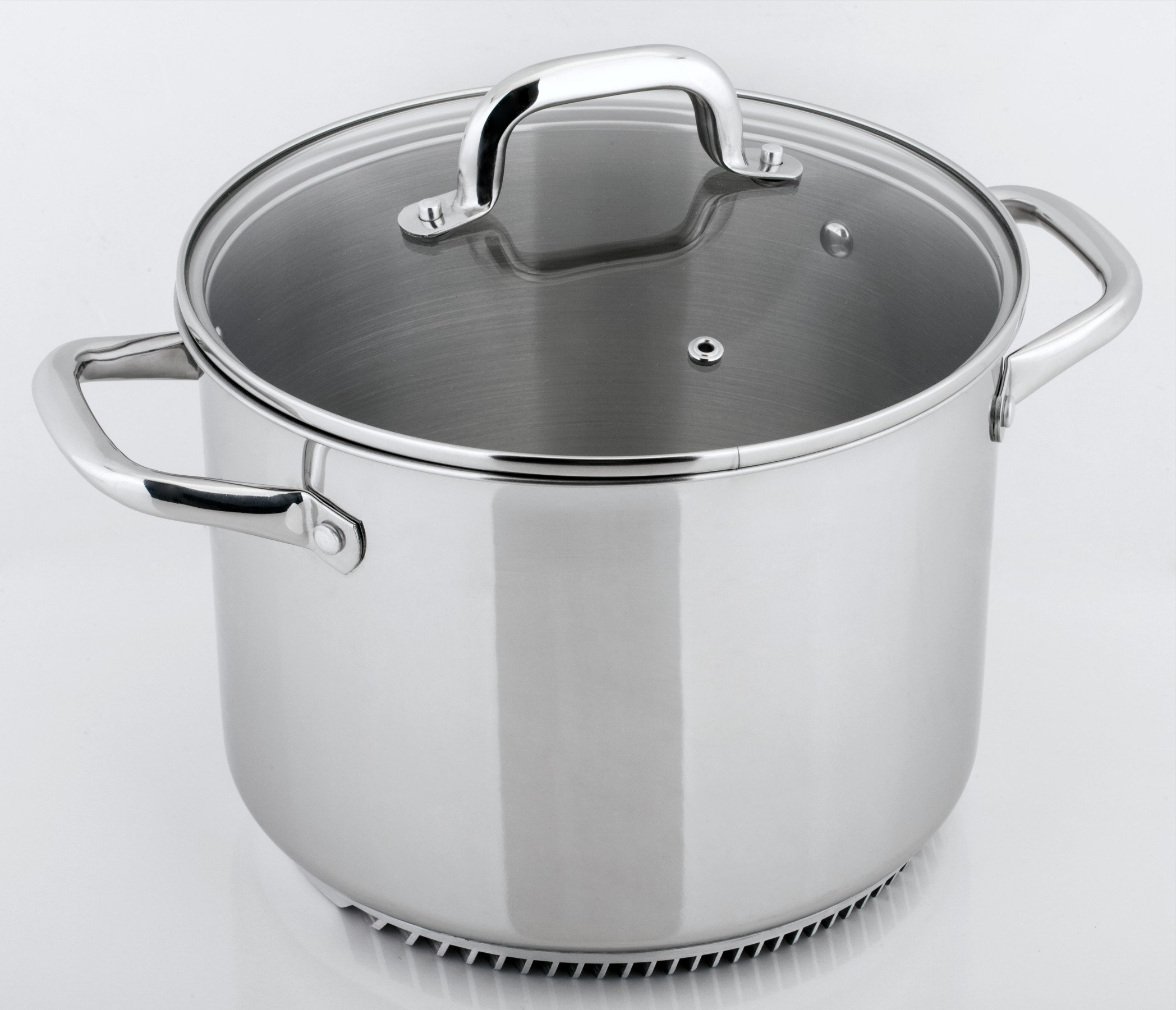 Turbo Pot 8.1-qt. Stainless Steel Stock Pot with Lid | Wayfair