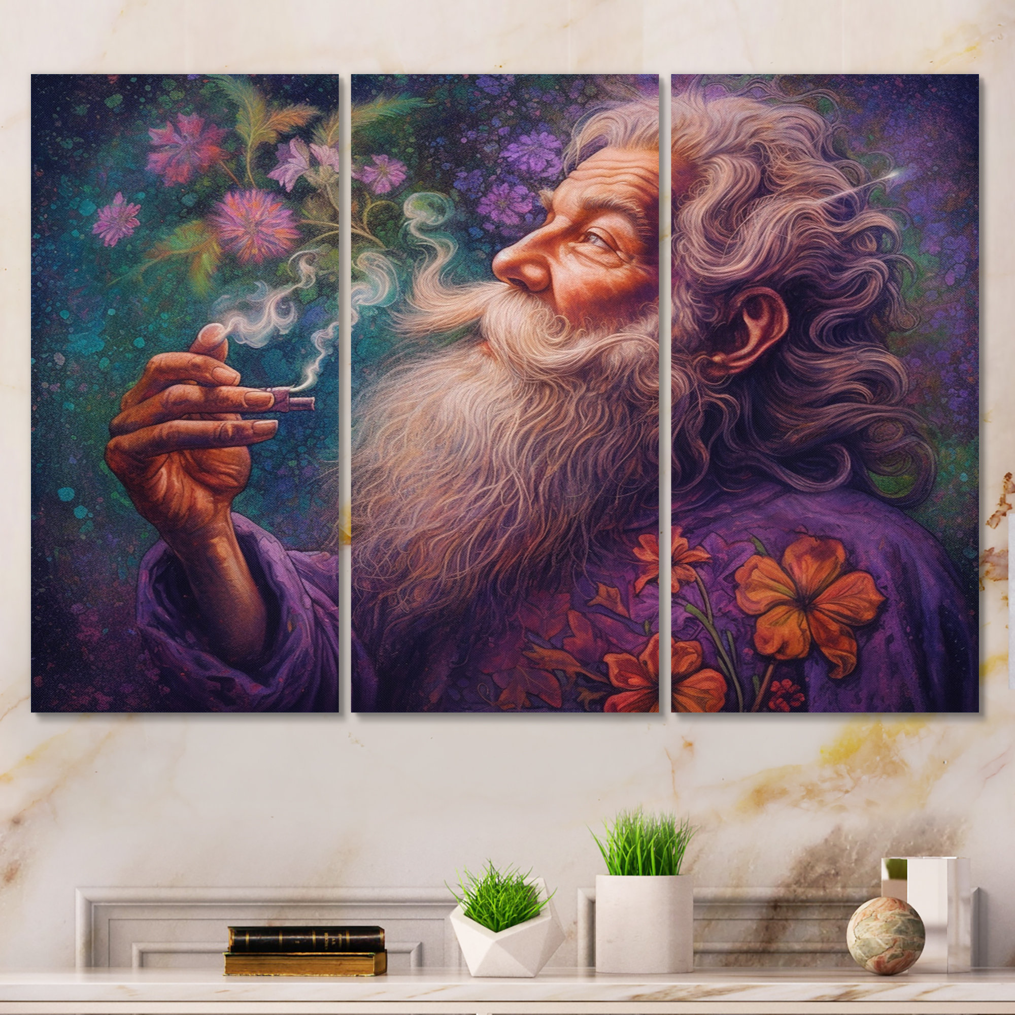 Red Barrel Studio Bliss Wisdom Of The Shaman I - Folk Religion Canvas ...