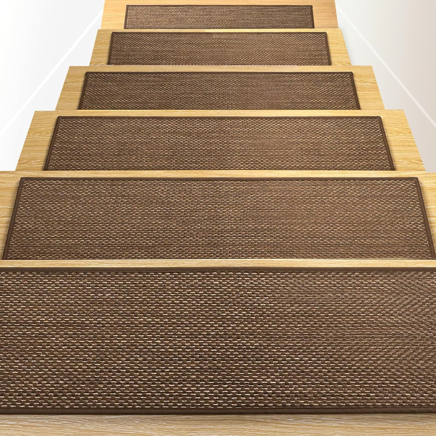 Latitude Run® Non-Slip Stair Treads For Wooden Steps Indoor ...