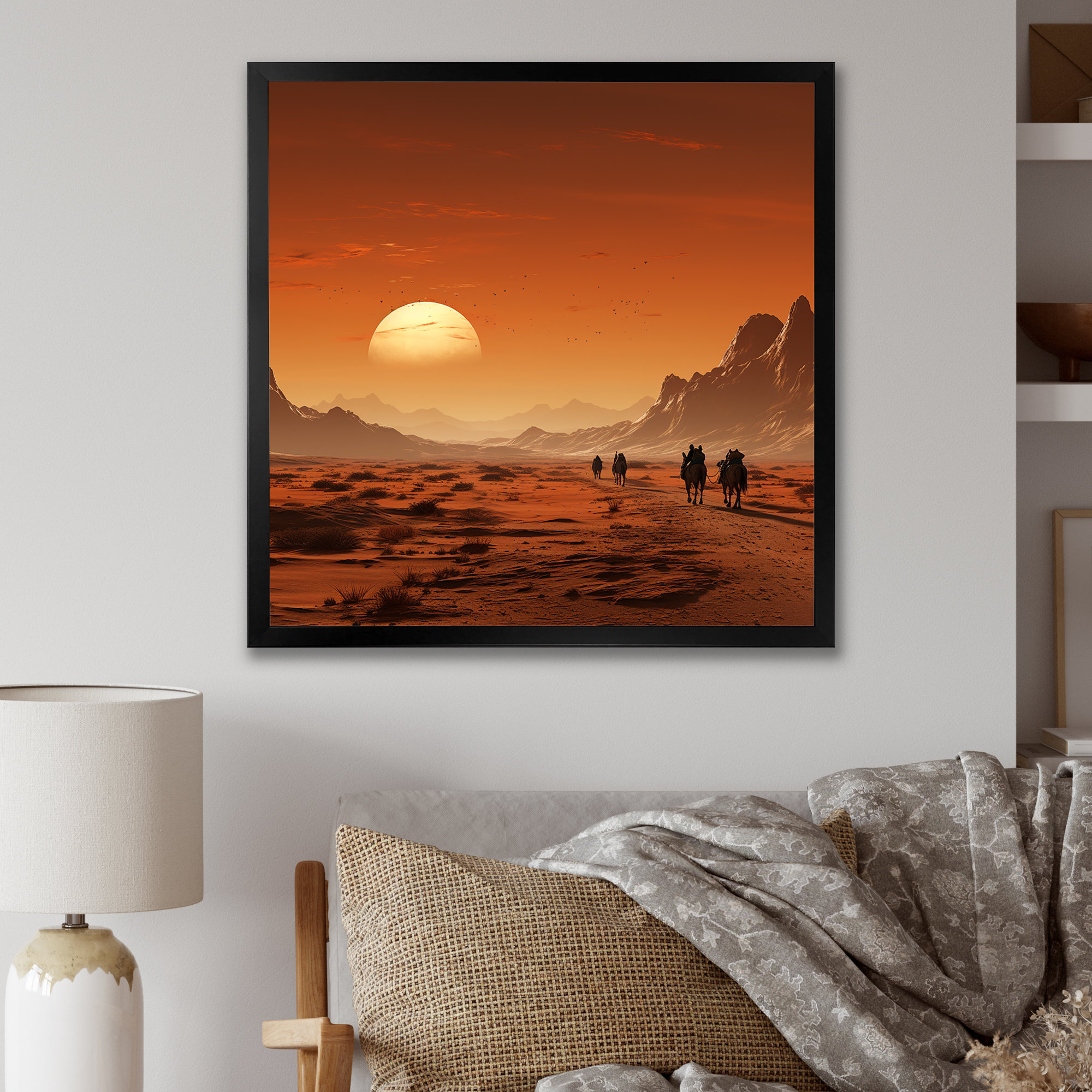 Union Rustic African Tribes Sahara Caravan - African Tribes Canvas Art ...
