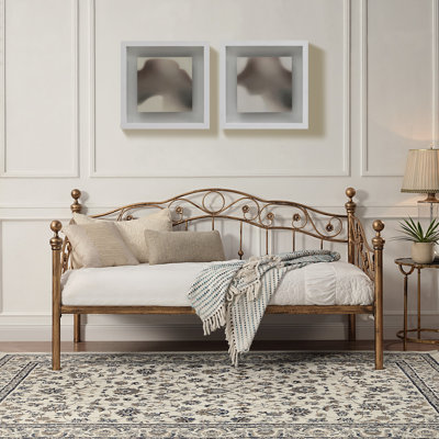 ClassicLiving Mira Metal UK Single - DE 90 X 190 Cm Daybed | Wayfair.co.uk