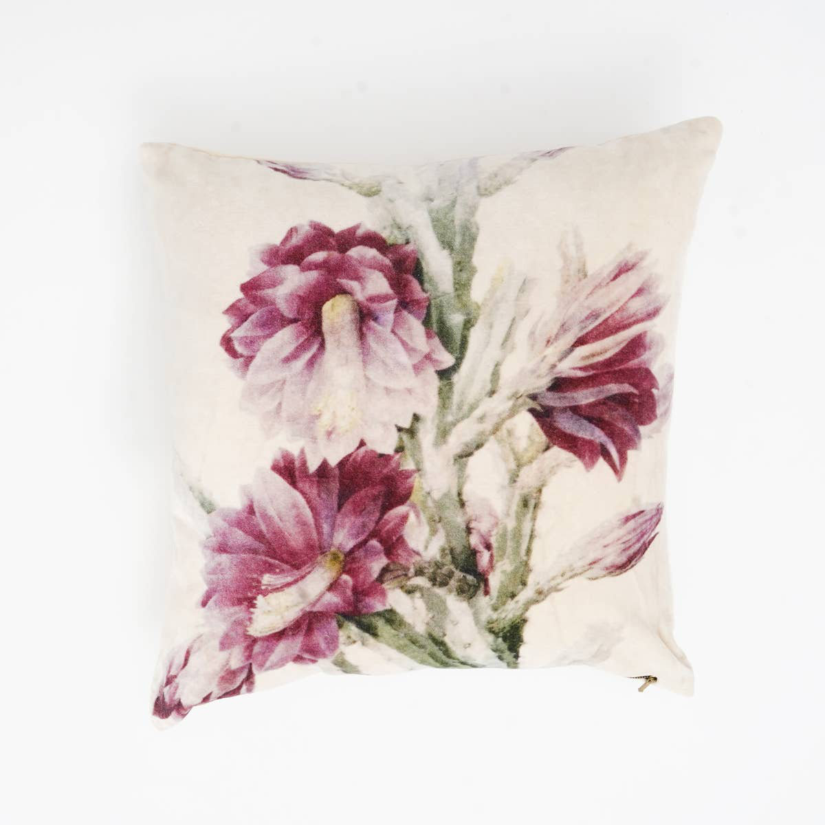 ExpoBazaar Cotton Velvet Printed Cushion Printed-18 X 18 Inch | Wayfair