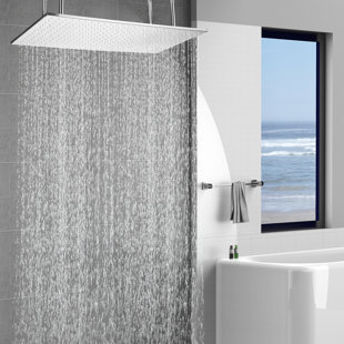Ceiling Mounted Shower Heads You'll Love | Wayfair