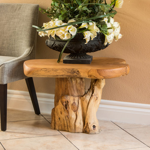 Tree Stump End & Side Tables You'll Love | Wayfair