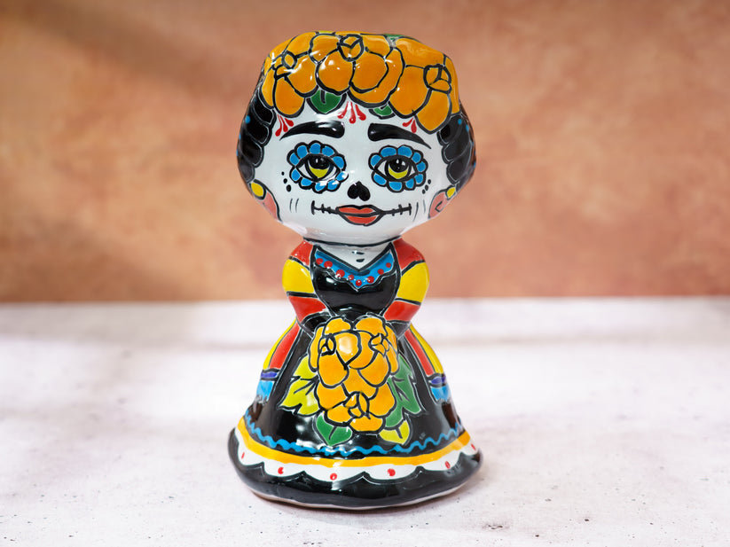 Bungalow Rose Cathlene Day Of The Dead Frida Mexican Talavera Catrina ...