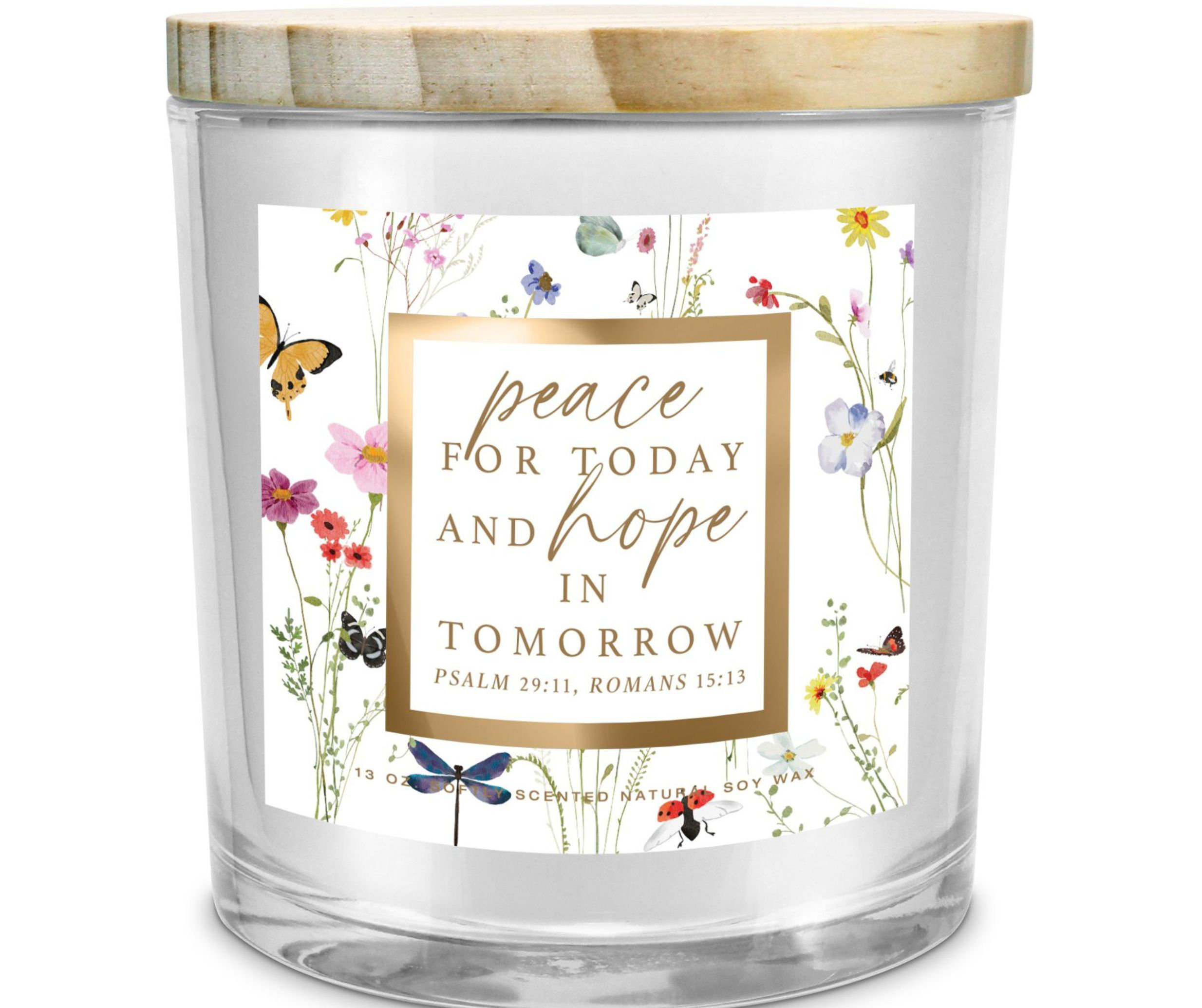 Ophelia & Co. Soy Candle Floral Peace For Today | Wayfair