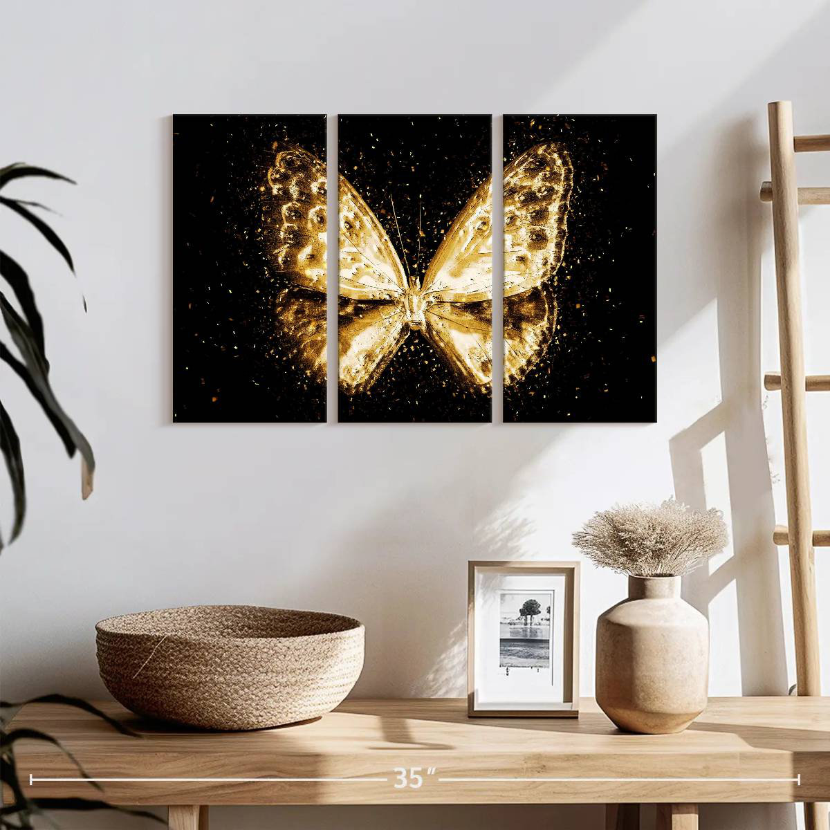 Ebern Designs Le papillon doré I - Wayfair Canada