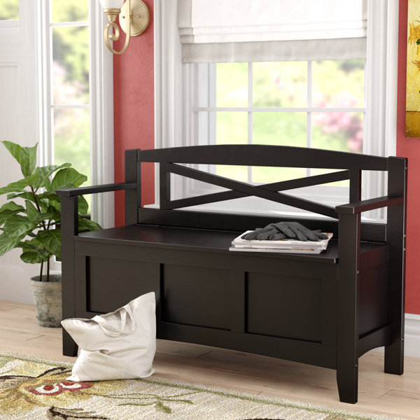 Red Barrel Studio® Solid Wood Storage Bench & Reviews - Wayfair Canada